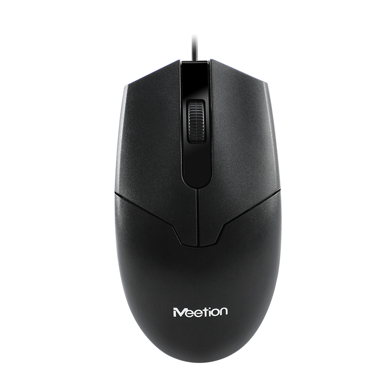 Meetion M360 Wired Optical PC Mouse 1000dpi Black - eXtra Bahrain