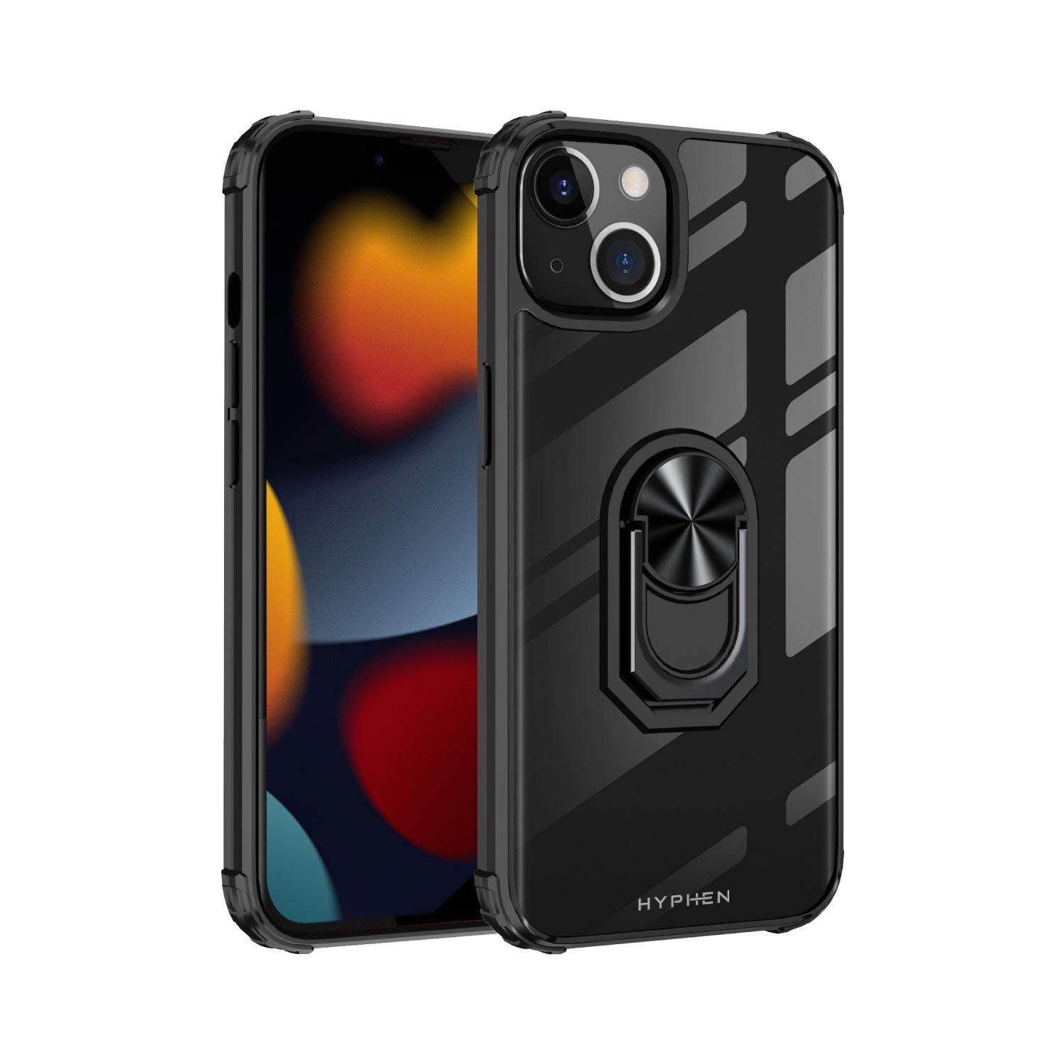 HYPHEN NEXA Bumper Ring Case iPhone 13, Black - eXtra Bahrain