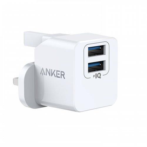 Anker Powerport Mini Adapter, 12 Watts, White - eXtra Bahrain