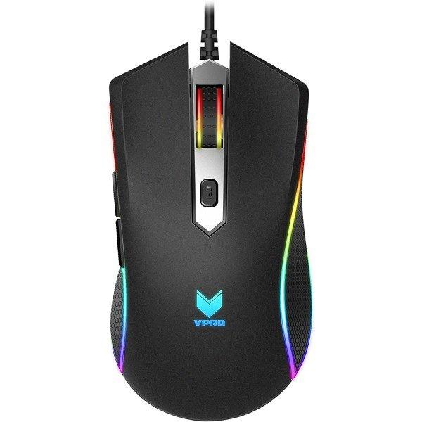 VPro Mouse Wired , V280 , Black. - eXtra Bahrain
