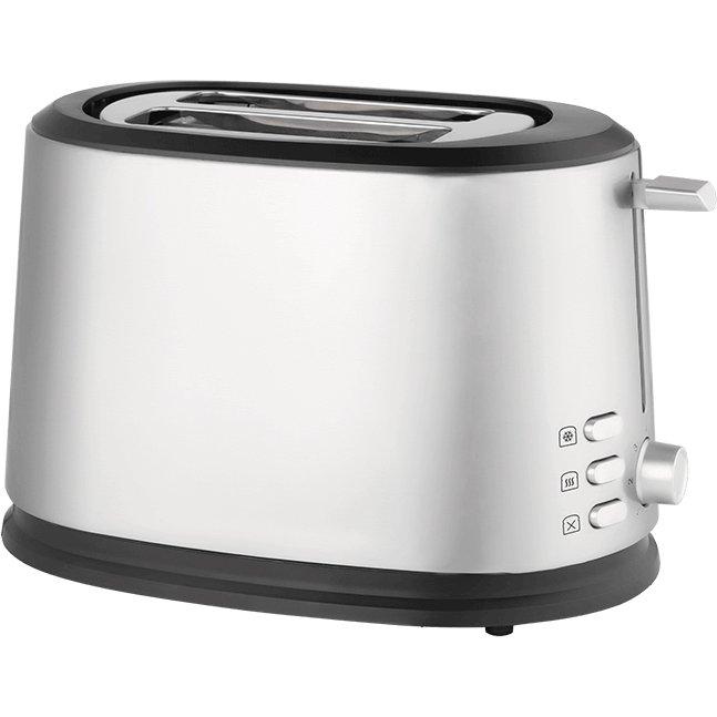 Beko 2s Slice Toaster, Stainless Steel Body, 850W, Stainless - eXtra ...