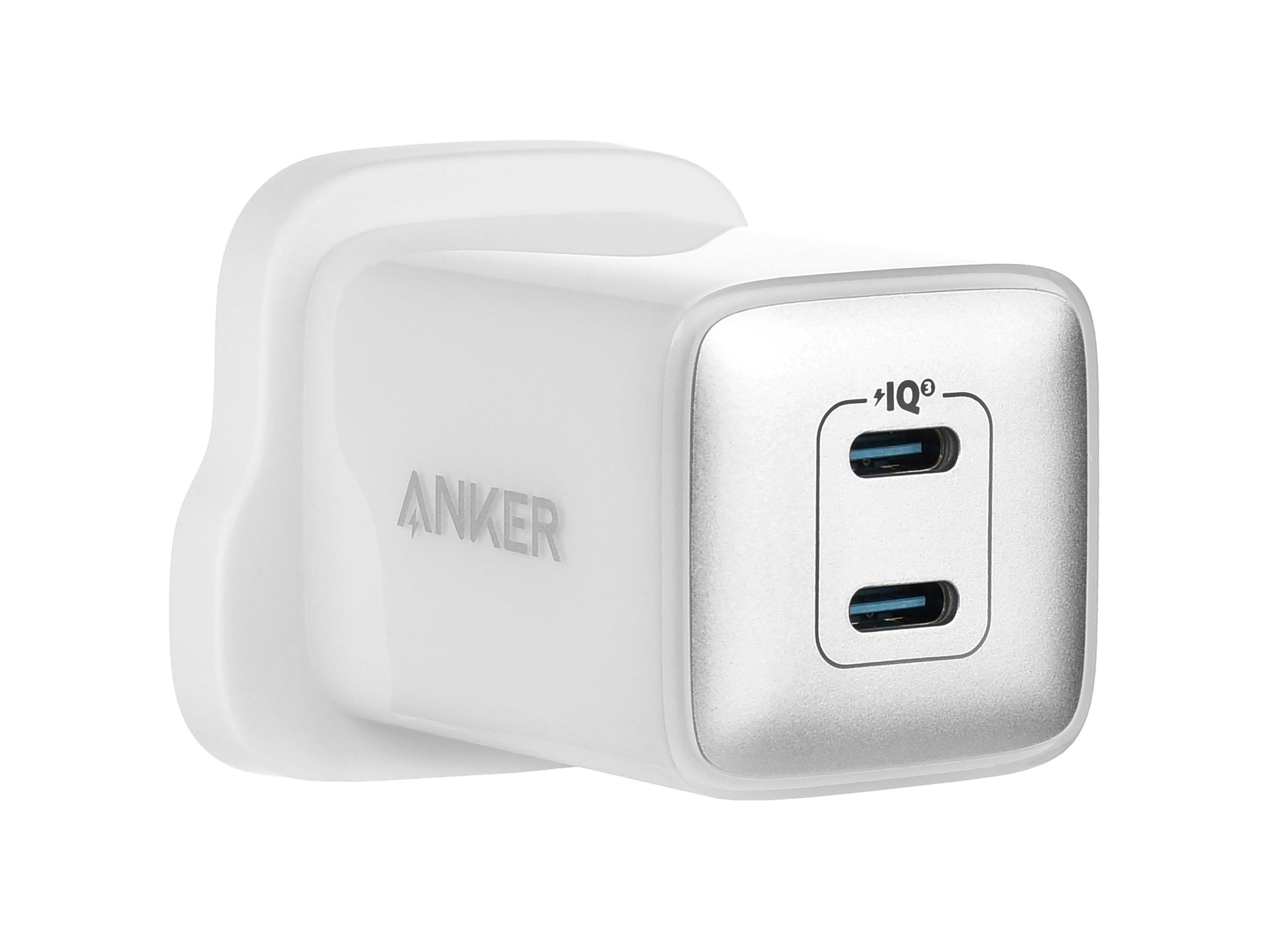 Anker 521 Wall Charger Nano Pro,40W, White - eXtra Bahrain