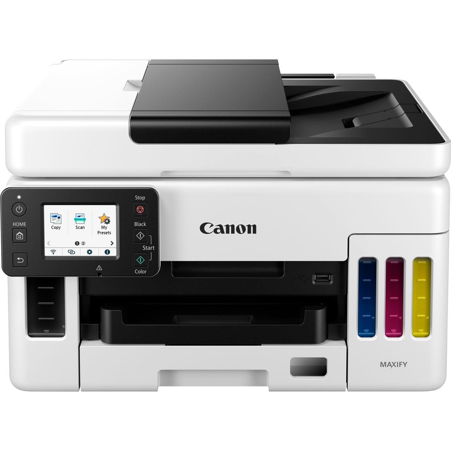 Canon Maxify GX 6040 Ink Tank Printer, 3in1, WiFi, White - eXtra
