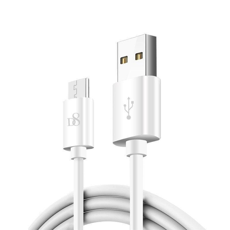 D8 Type C Cable 1M, White - eXtra