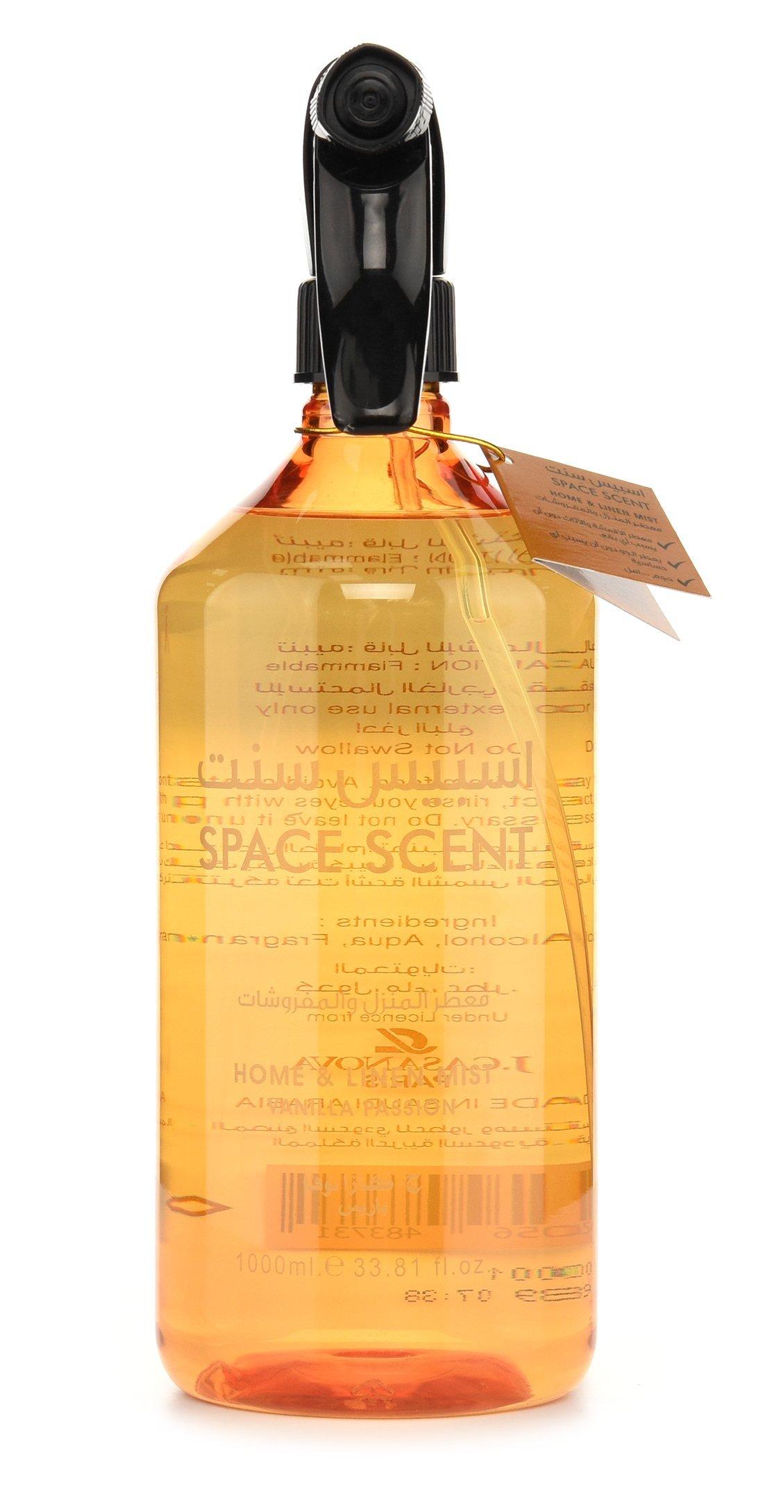 J.Casanova Paris, Space Scent Home Spray Vanilla Kiss, 1000ml - eXtra