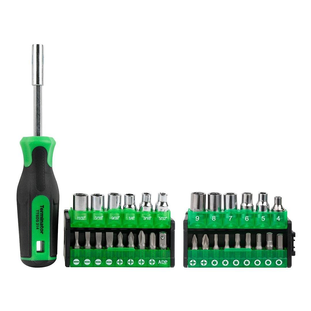 Terminator 31 Pcs Scre Driver Set. - eXtra Oman