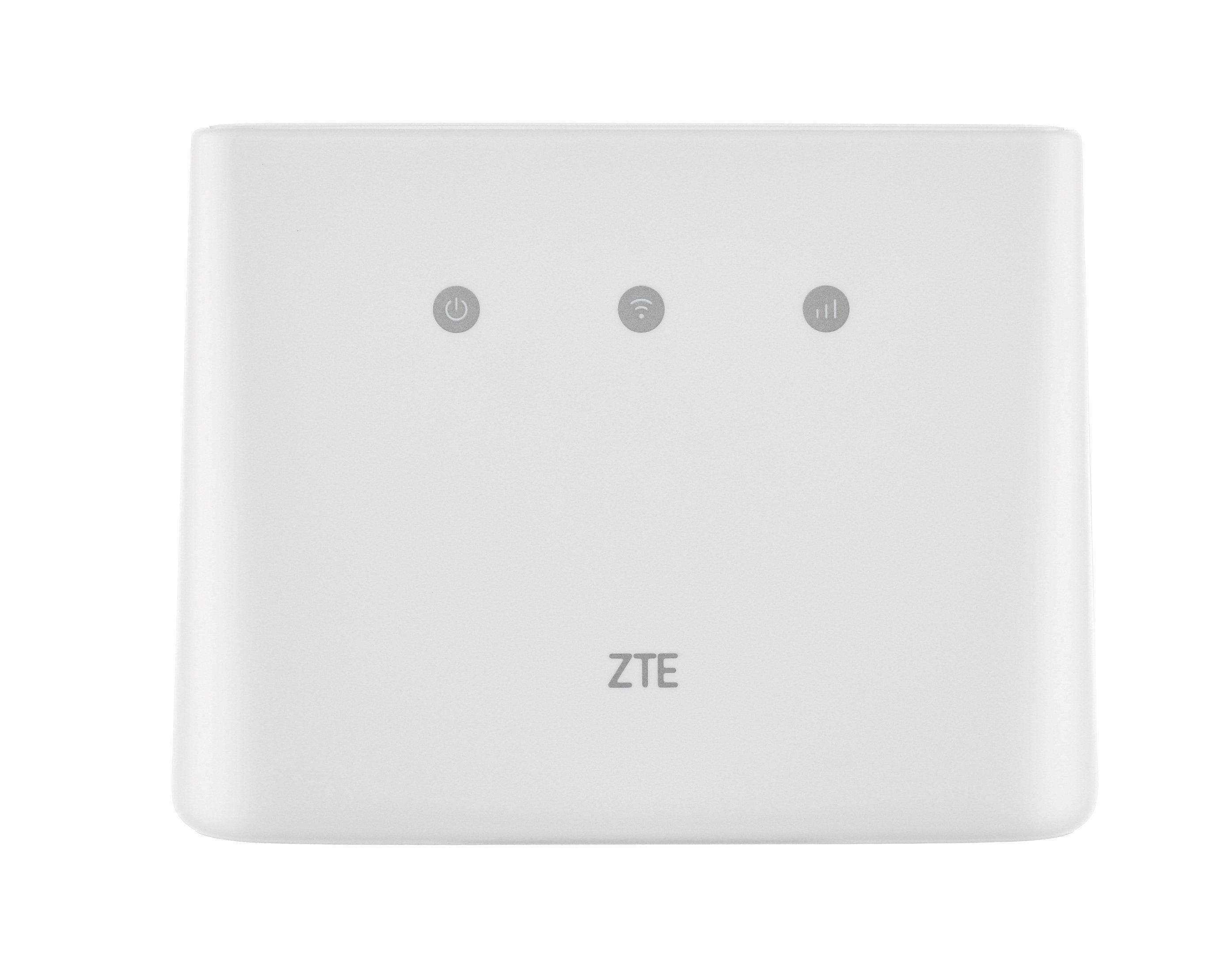 ZTE Home Router 4G , Coverage Up to 30 meter, Up to 32 users, White - eXtra