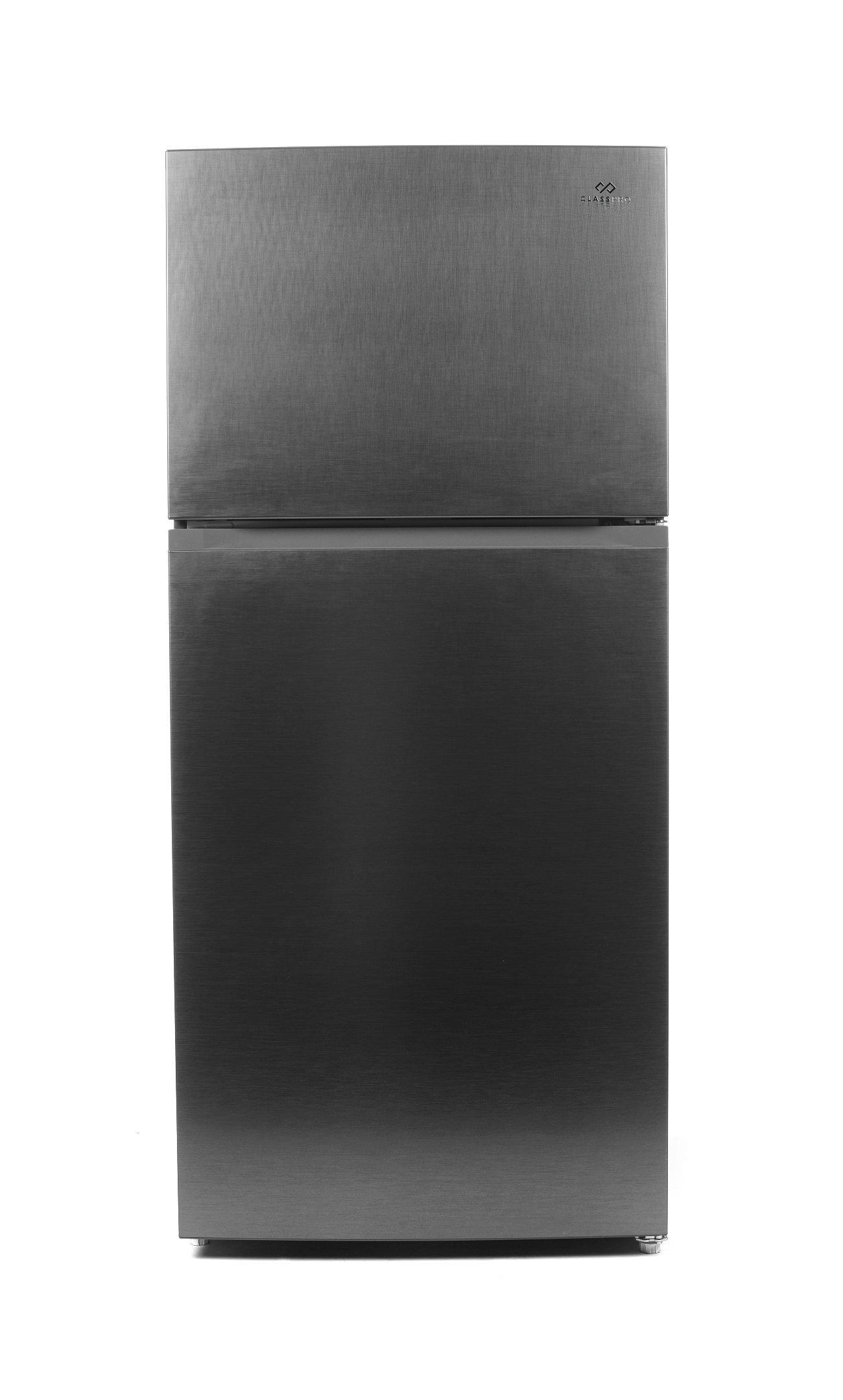 ClassPro Refrigerator 13.6Cu.ft, Freezer 4.6Cu.ft, Inverter, Black Inox ...