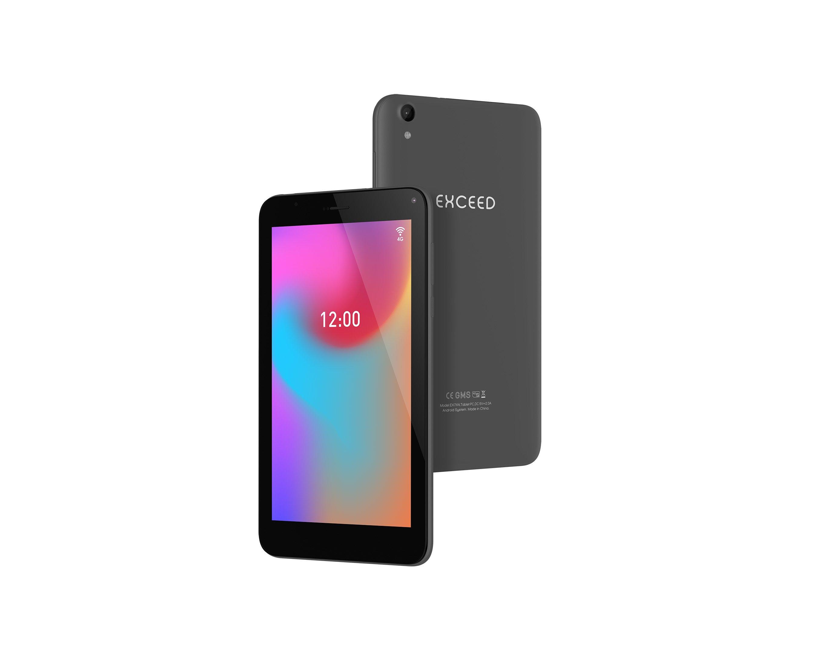 Exceed Tablet , 4G, 7 inch, 32GB, Grey - eXtra Oman