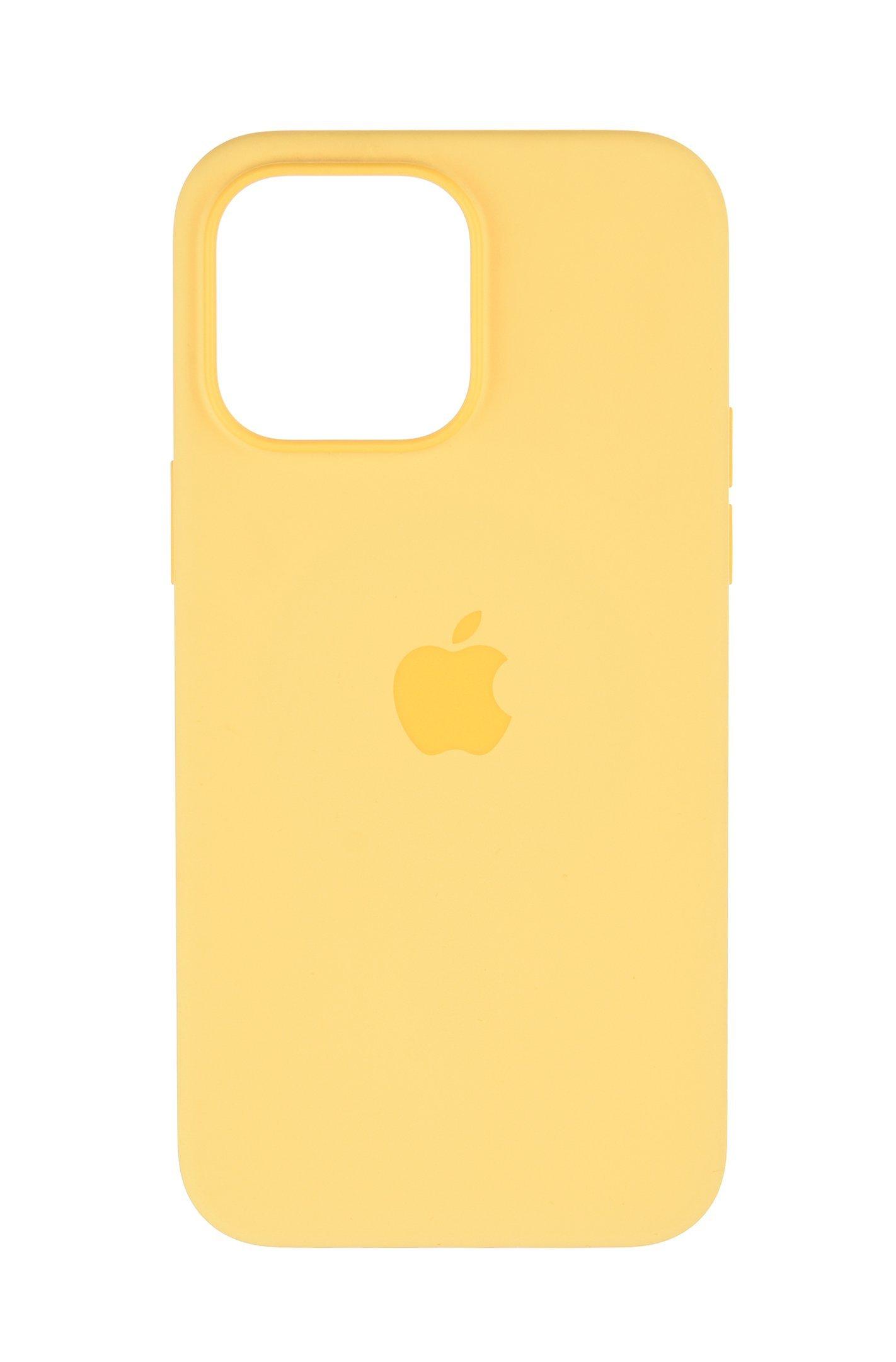 Apple iPhone 14 Pro Max Silicone Case with MagSafe ,Sunglow - eXtra