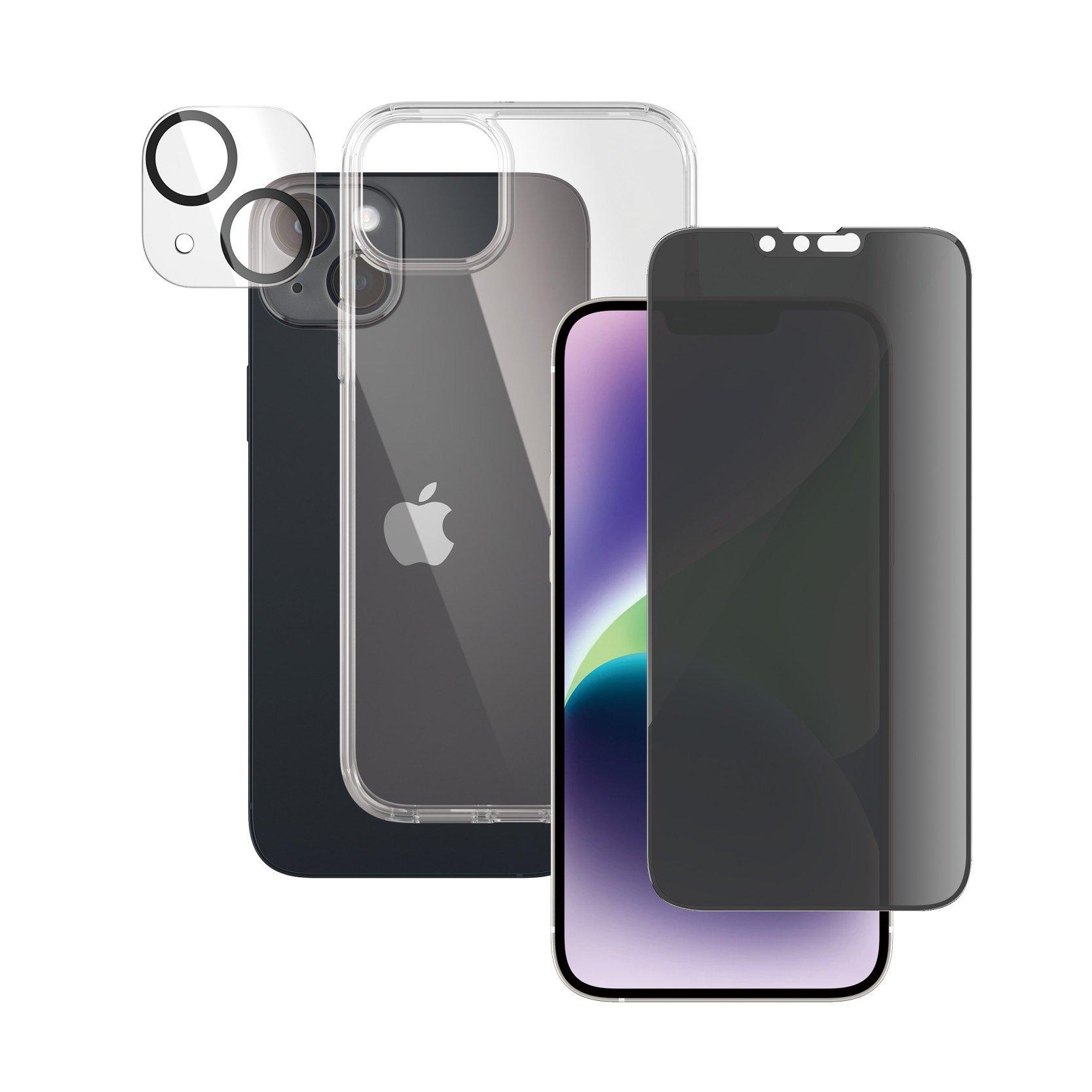 PanzerGlass iPhone 14 Plus Bundle Privacy (Screen Protector + Camera ...