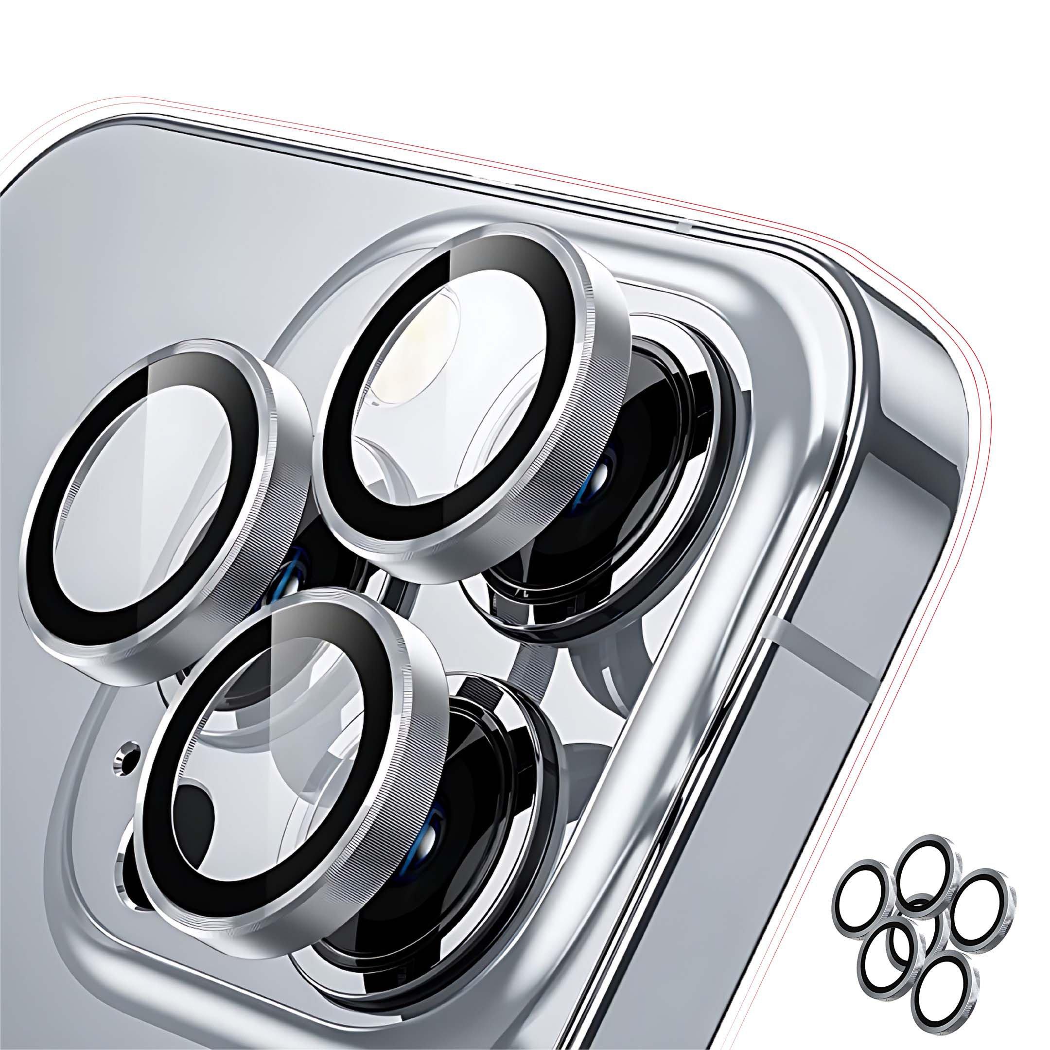 XONDA IPHONE 14 Pro / 14 Pro Max Camera Lens Silver ( 2 PCS ) - eXtra