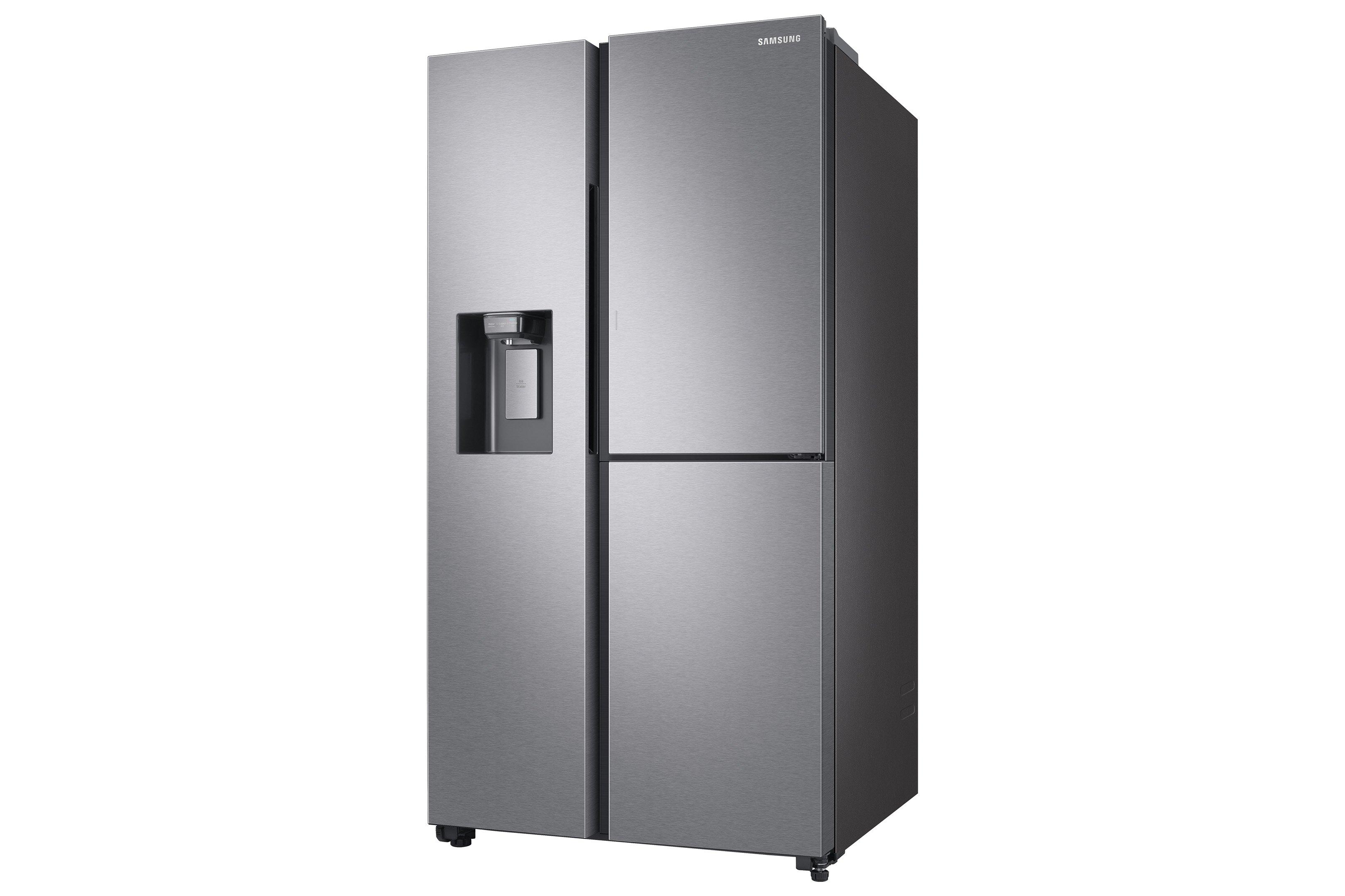 Samsung SBS Refrigerator 18.2Cu.ft, Freezer 10.3Cu.ft, Steel - eXtra