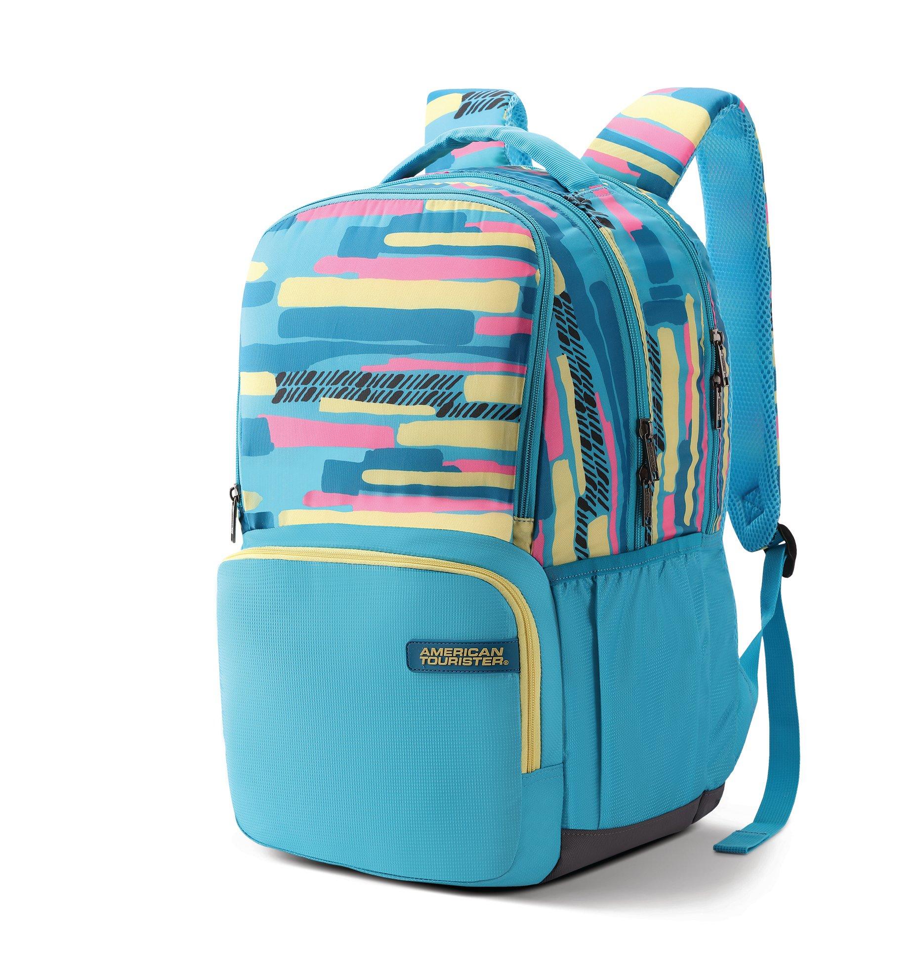 American Tourister Doodle Backpack, Turquoise - eXtra Oman
