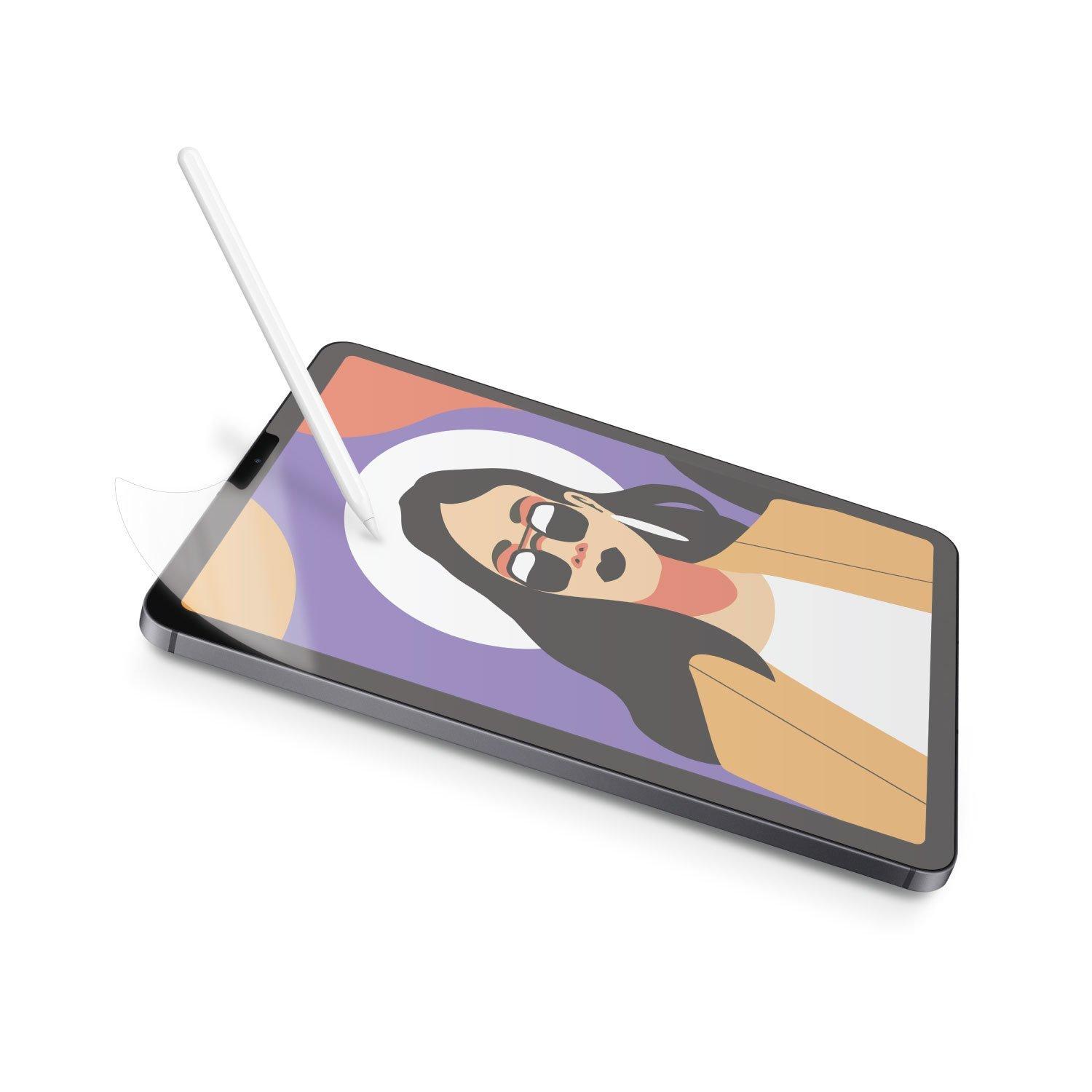 HYPHEN Graphic Screen Protector plus Drop Protection Case for iPad Air 10.9 Inch,Transparent - eXtra