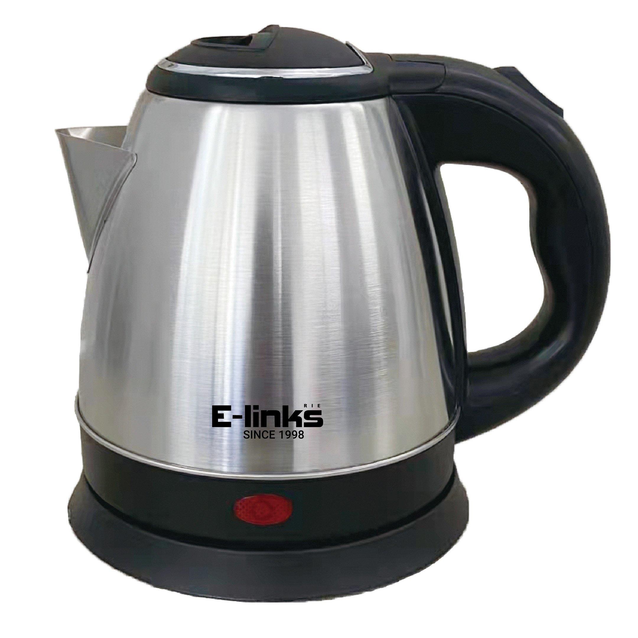 E-Links 1.2L Kettle, 1500W, Automatic Switch-Off, Stainless Steel ...