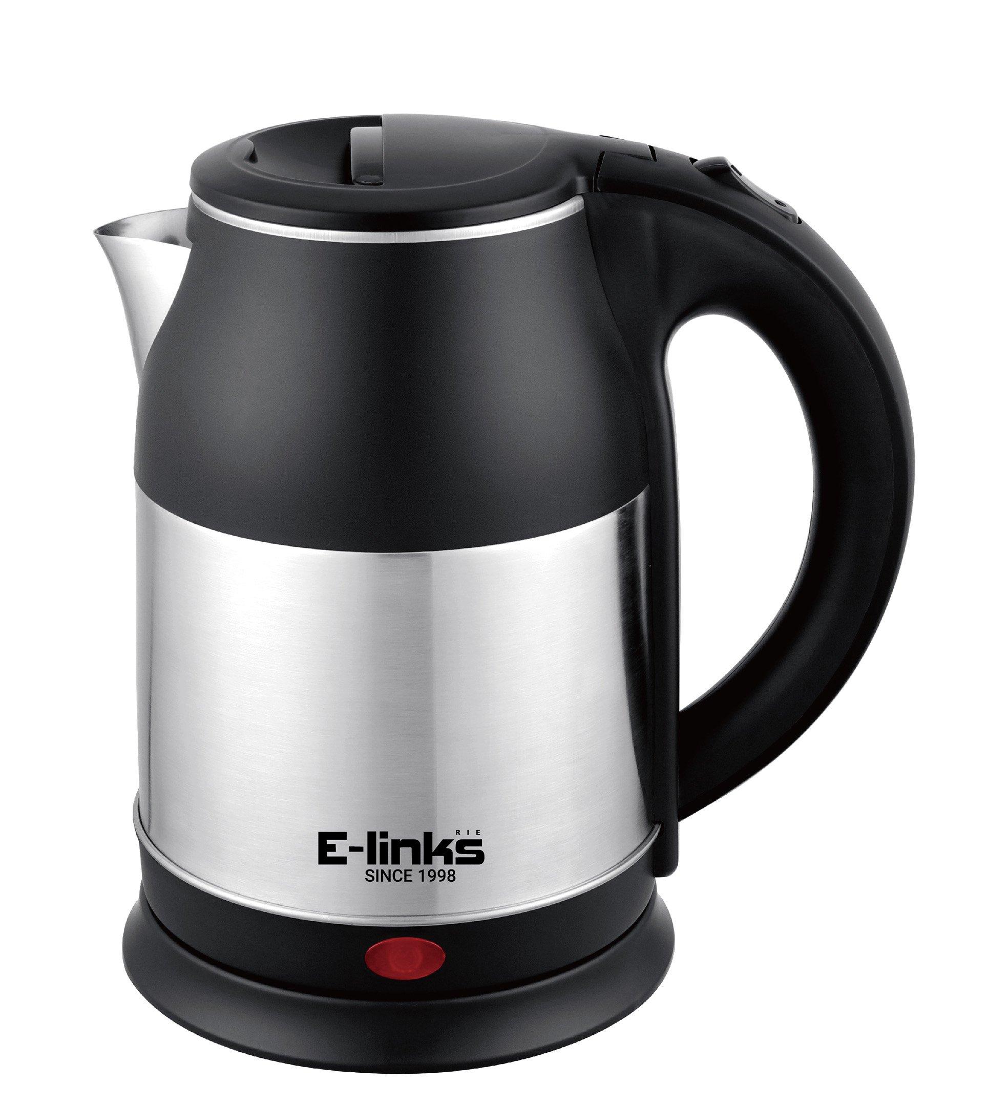 E-Links 1.8L Kettle, 1500W, Automatic Switch-Off, Stainless Steel ...