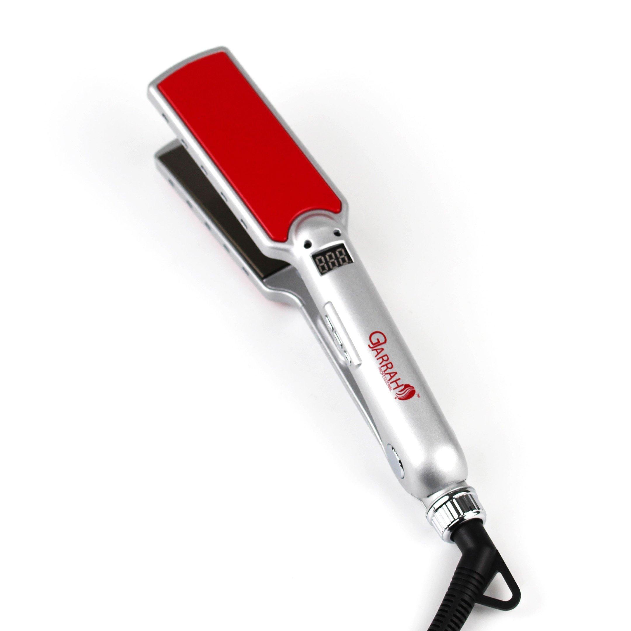 Gjarrah Digital Professional Hair Straightner, 70W Red/Silver. - eXtra ...