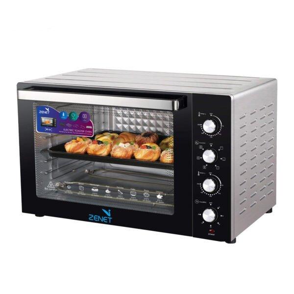 Zenet 50.0L Electric Oven Toaster With Convection 1700W Black/Silver ...