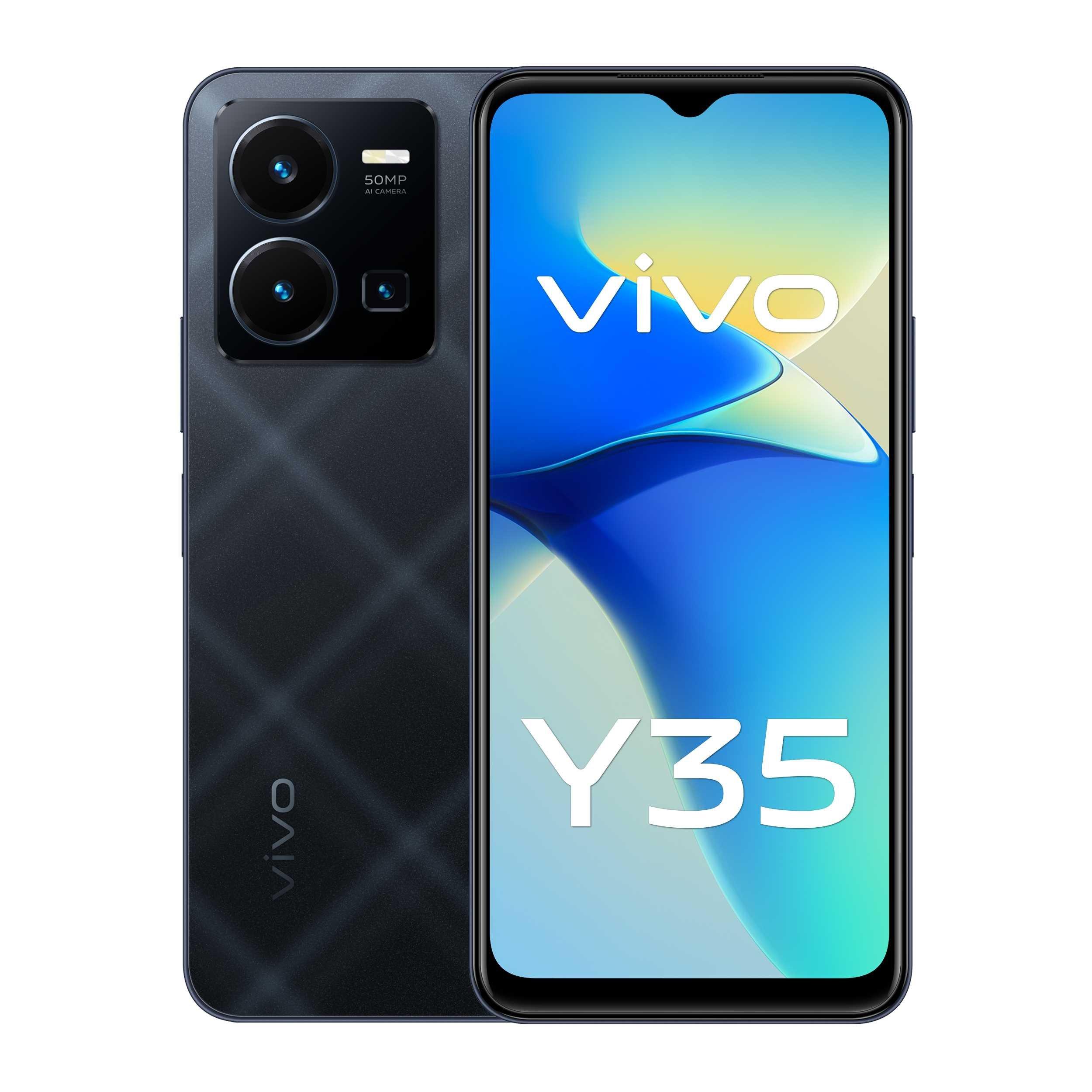 فيفو واي 35 ، 4 جي، 128 جيجا، أسود - اكسترا البحرين