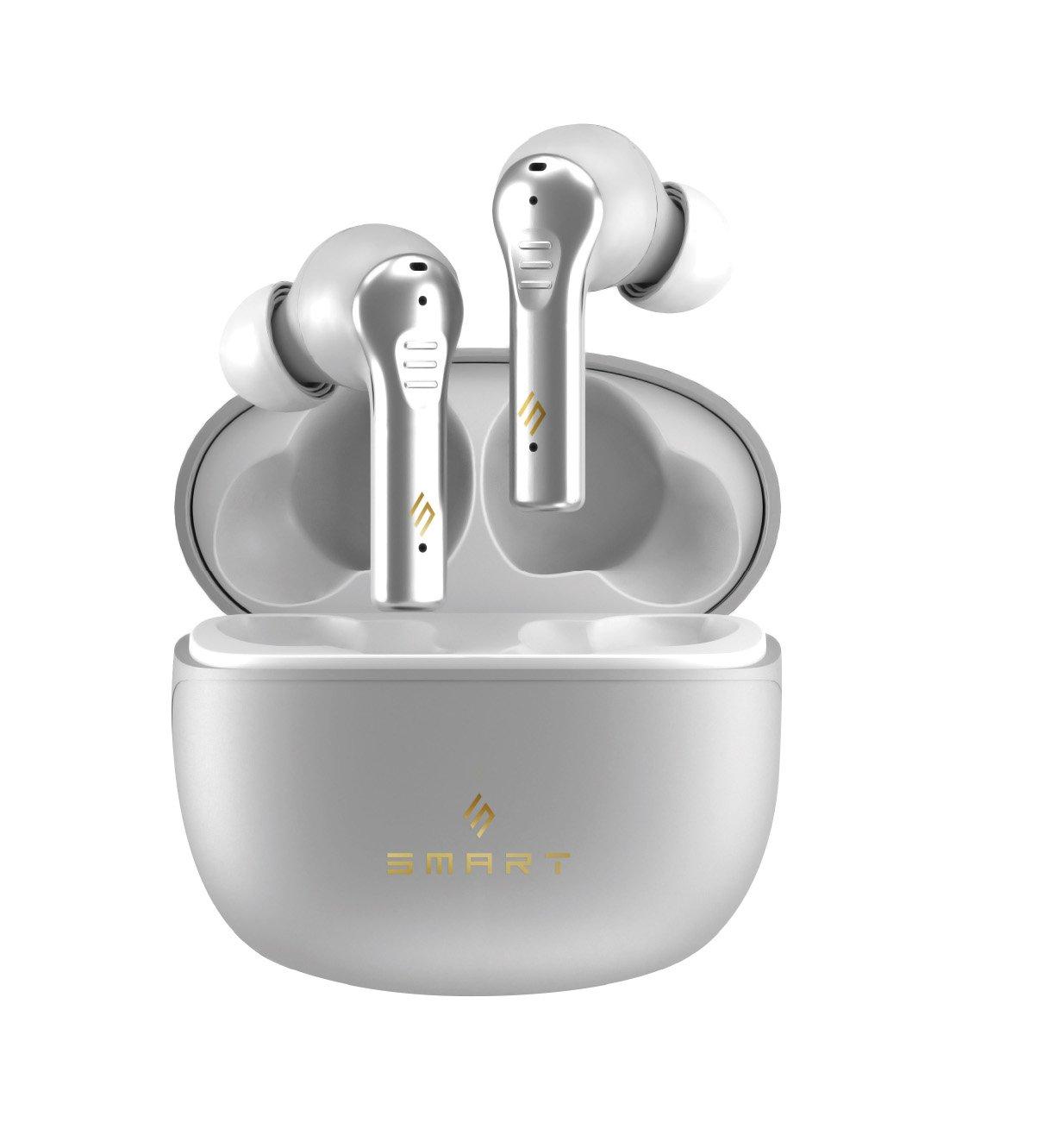 Smart ANC PRO Premium Wireless Earbuds , Silver. - eXtra Bahrain
