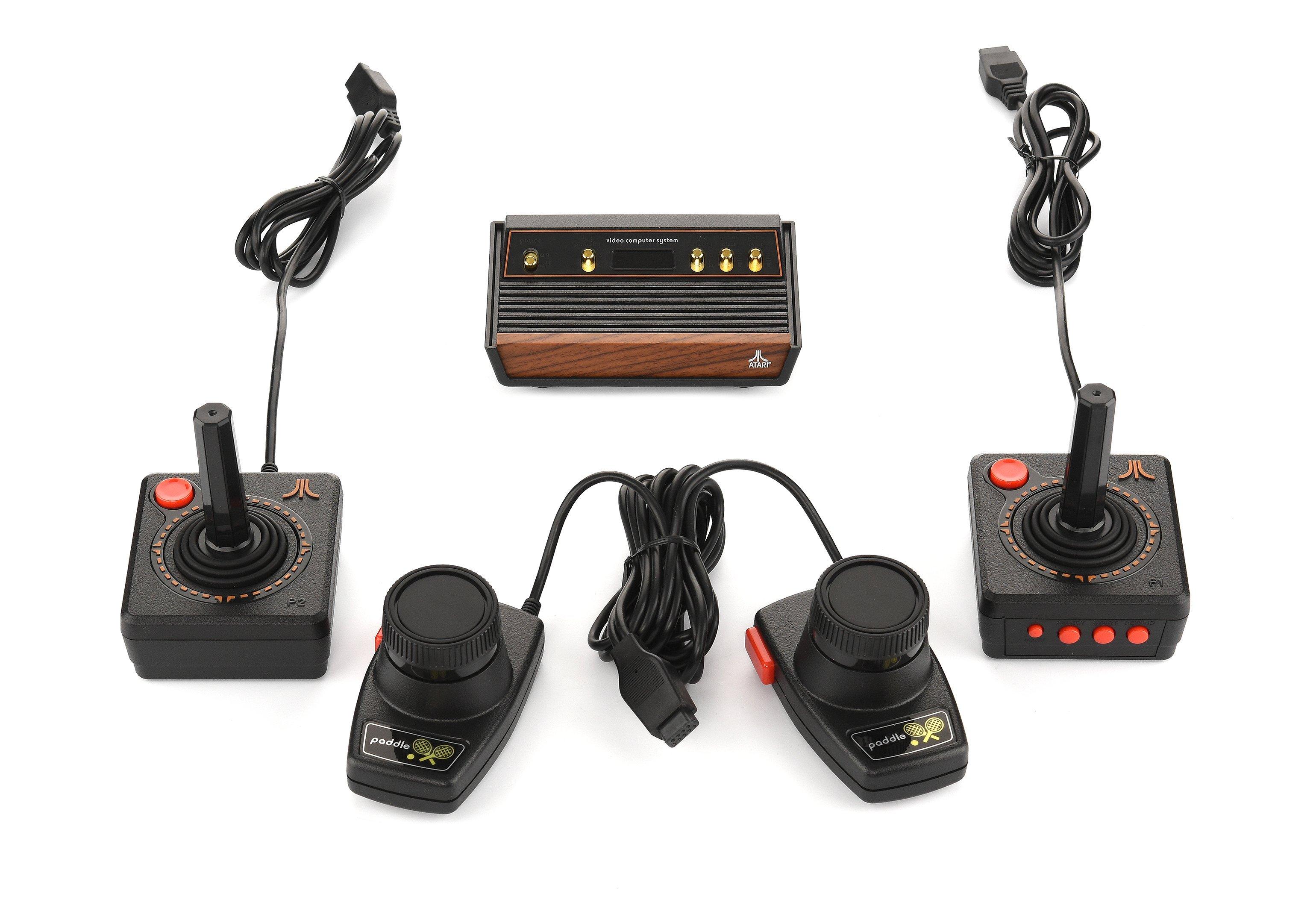 Atari Flashback Gold 50th Anniversary Edition, 130 Bilt-In Games, Black ...
