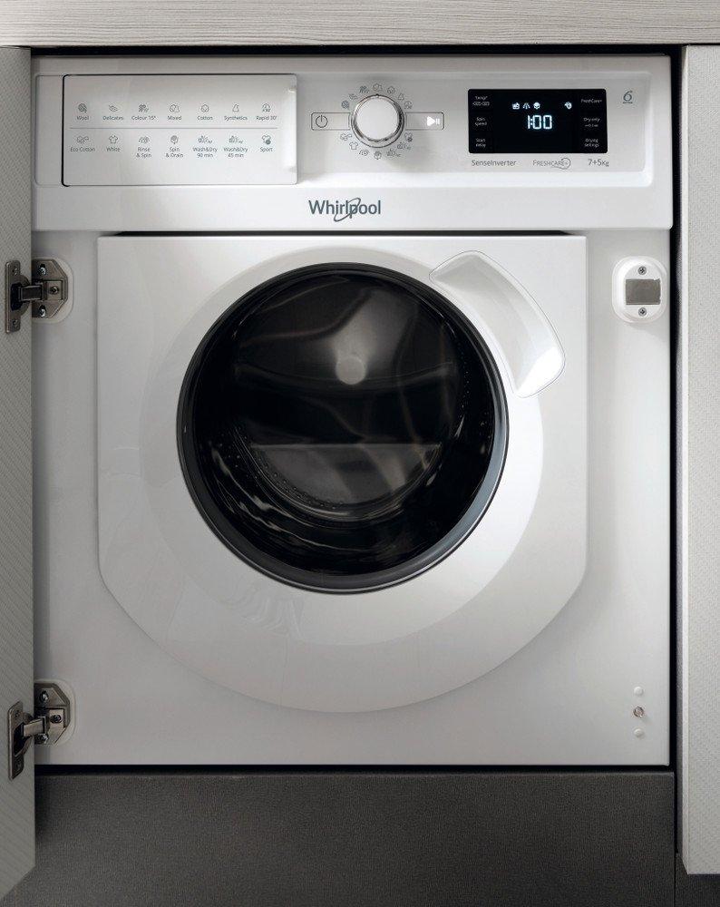 Whirlpool, Front Load Built In Digital display Washer&Dryer 7/5kg ...