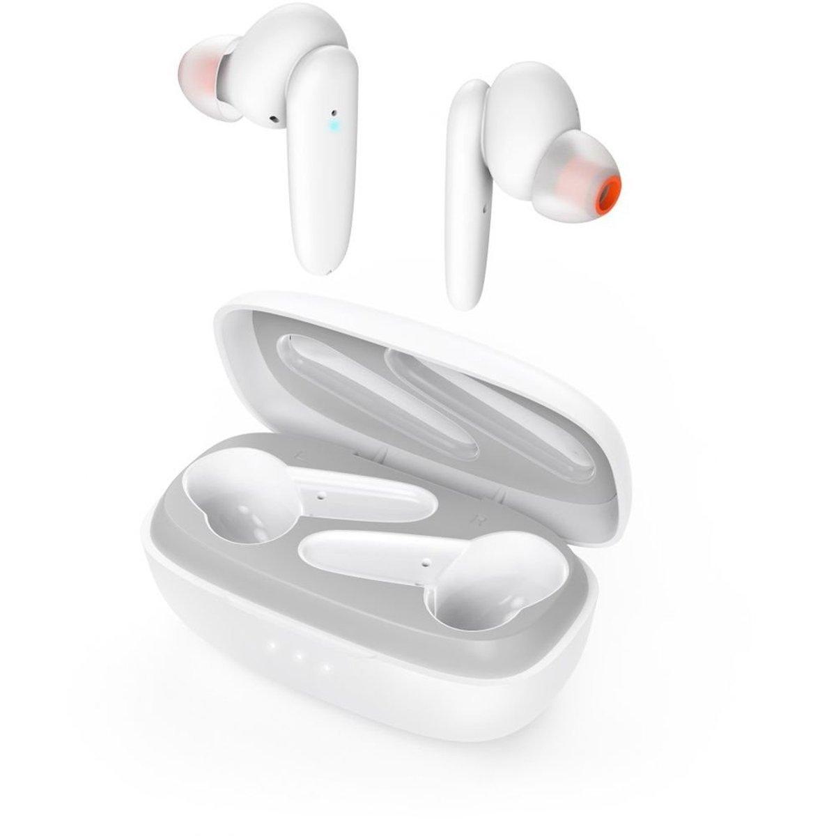 Hama PASSION CLEAR Wireless Bluetooth Earbuds, White - eXtra Bahrain