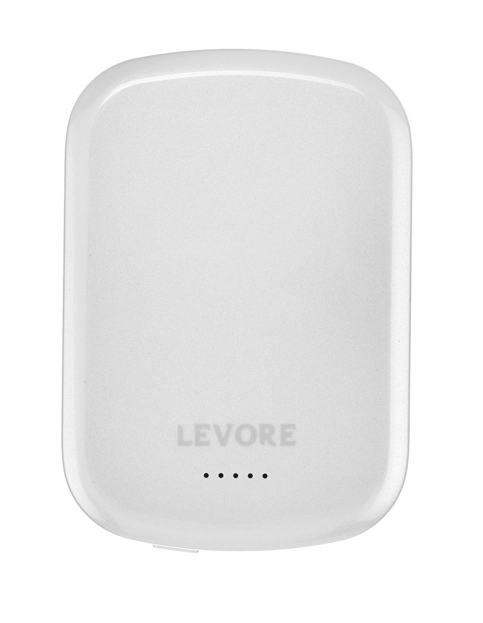 Levore Wireless Magnetic PowerBank 10000mAh, 15W, White - eXtra