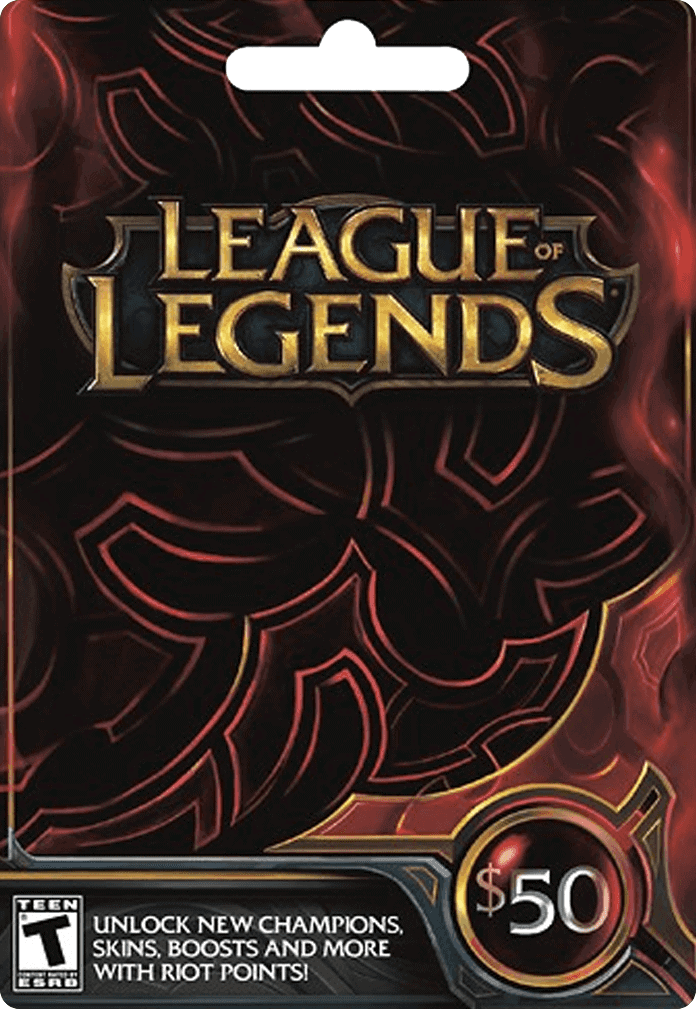 league of legends 50$ server(NA) , Digital Code, Delivery By Email - eXtra