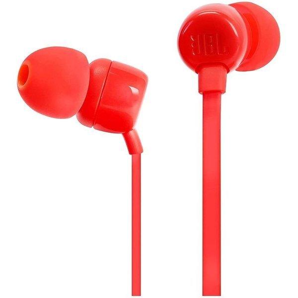 JBL Wired In-Ear Earphone ,Red - eXtra