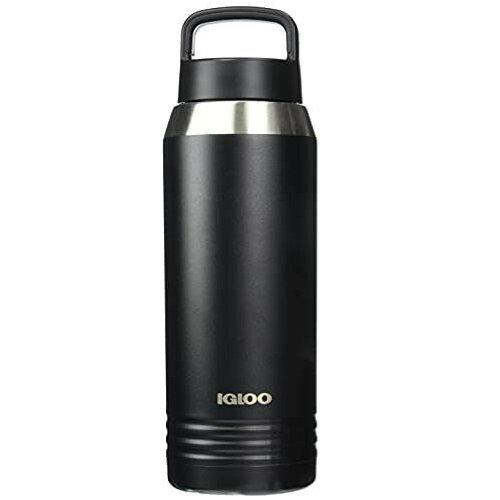 Igloo 1.06 Ltrs Vacuum Insulated Stainless Steel Flask, Black - eXtra Oman