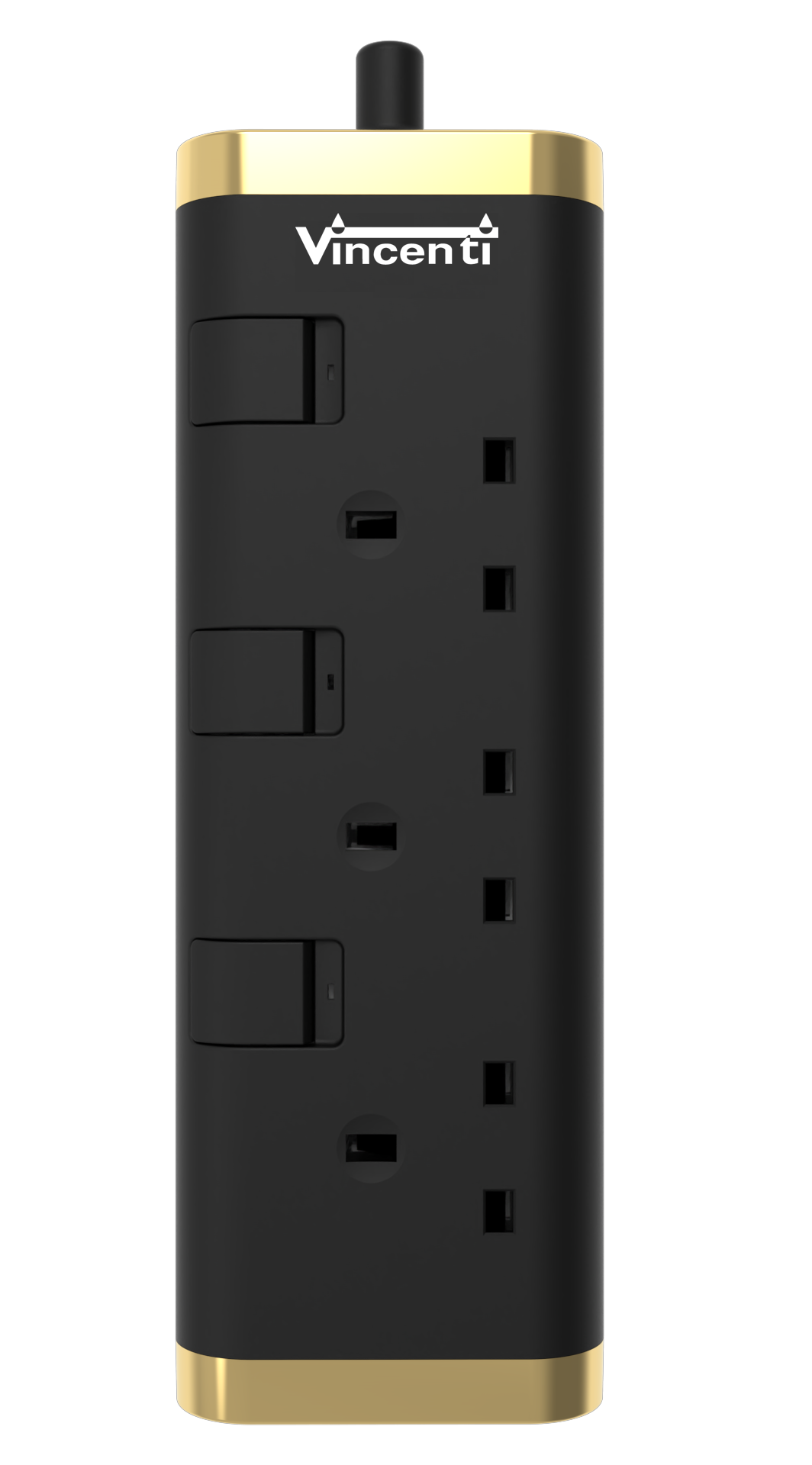 Vincenti , POWER Strip 2.0M Power Extension Cord 3-Way, 2USB+1USB-C ...