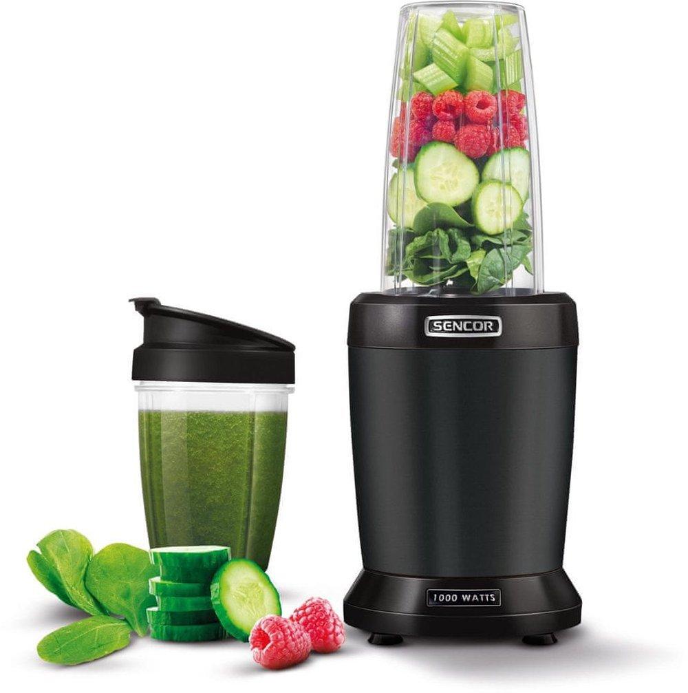 SENCOR SNB 4303BK NUTRI BLENDER 1000W CUPS (1.2L & 0.8L) - eXtra