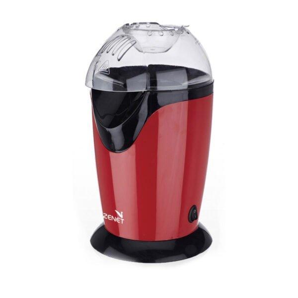 Zenet 60G Mini-Popcorn Maker Plastic Body 1200W, Black/Red - eXtra Bahrain