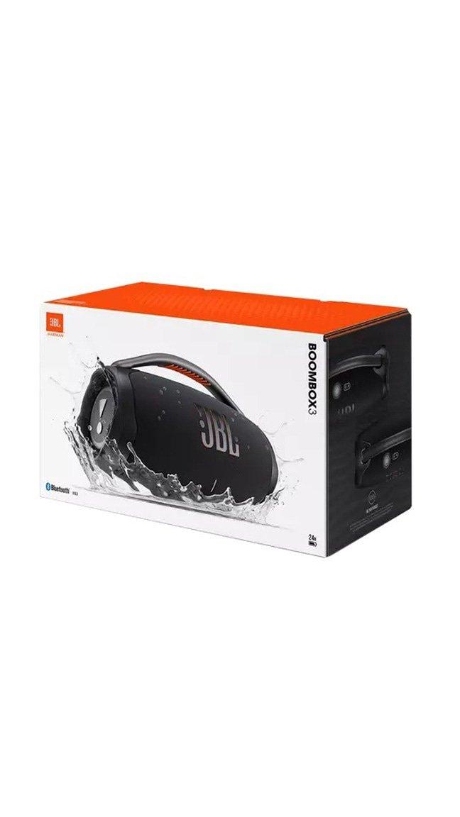 JBL Boombox 3 Waterproof Portable Bluetooth Speaker, Black - eXtra