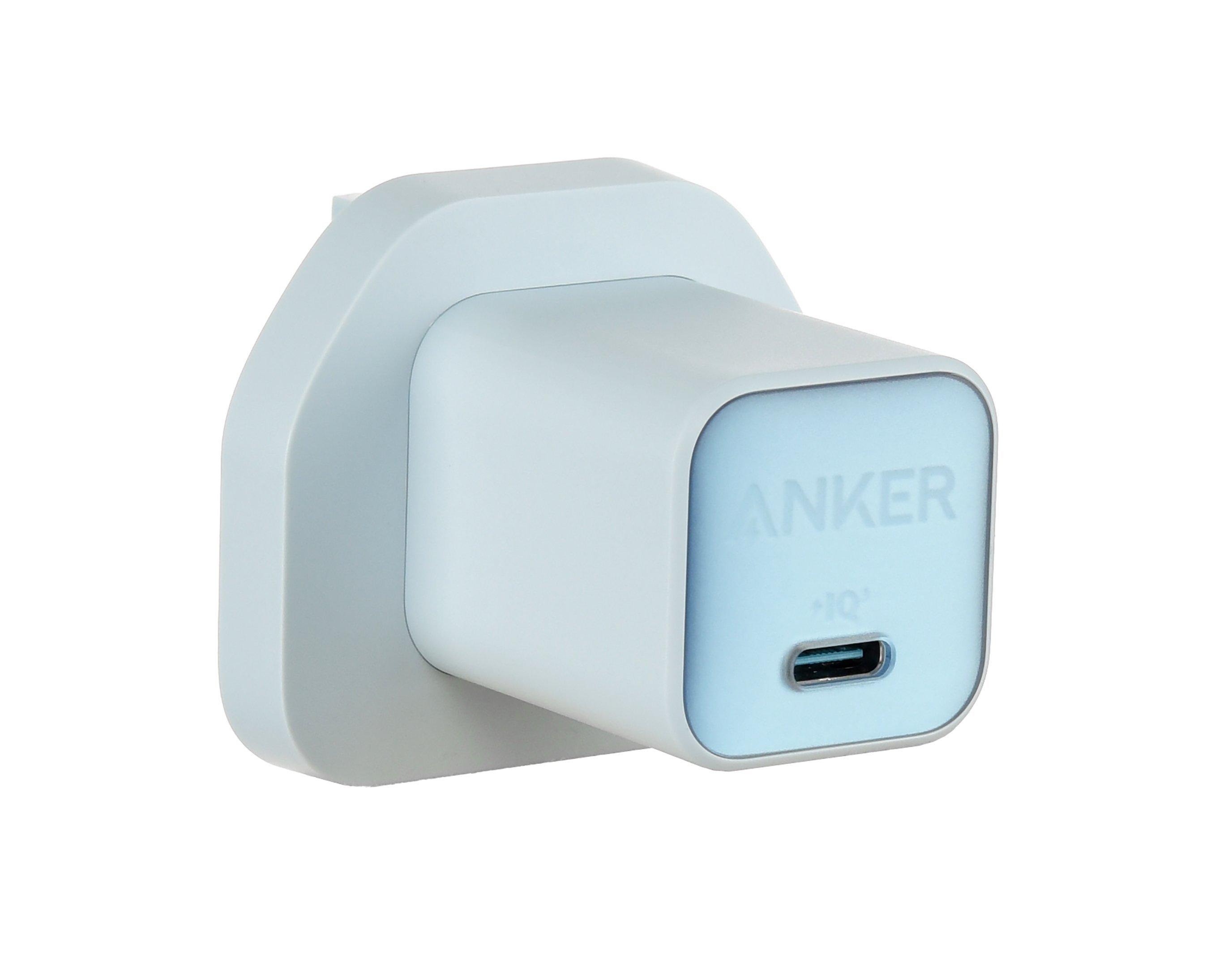 Anker 511 Nano 3 Wall Charger, 30 Watts, Blue - eXtra