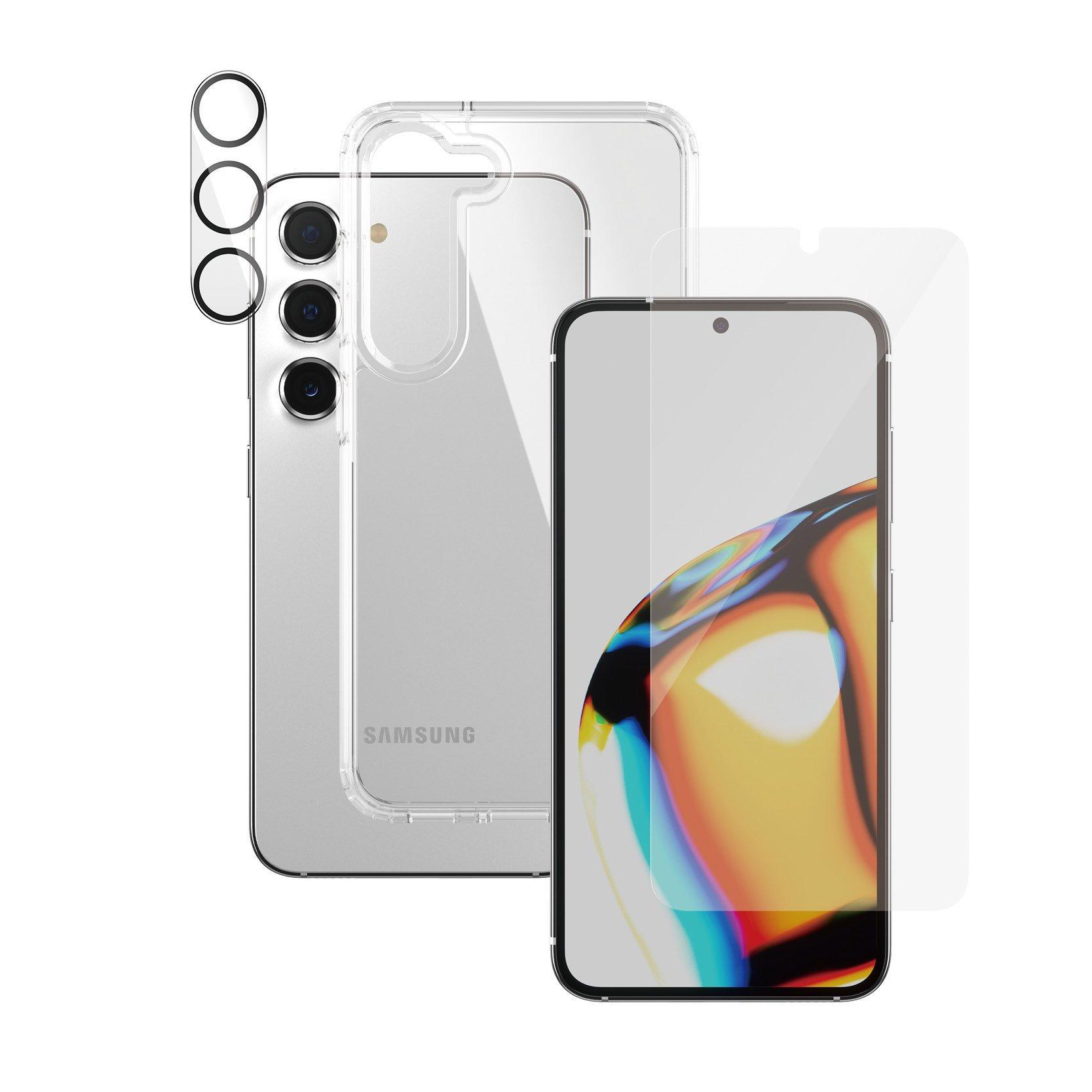 PanzerGlass Samsung Galaxy S23 Bundle (Screen Protector + Camera Lense ...