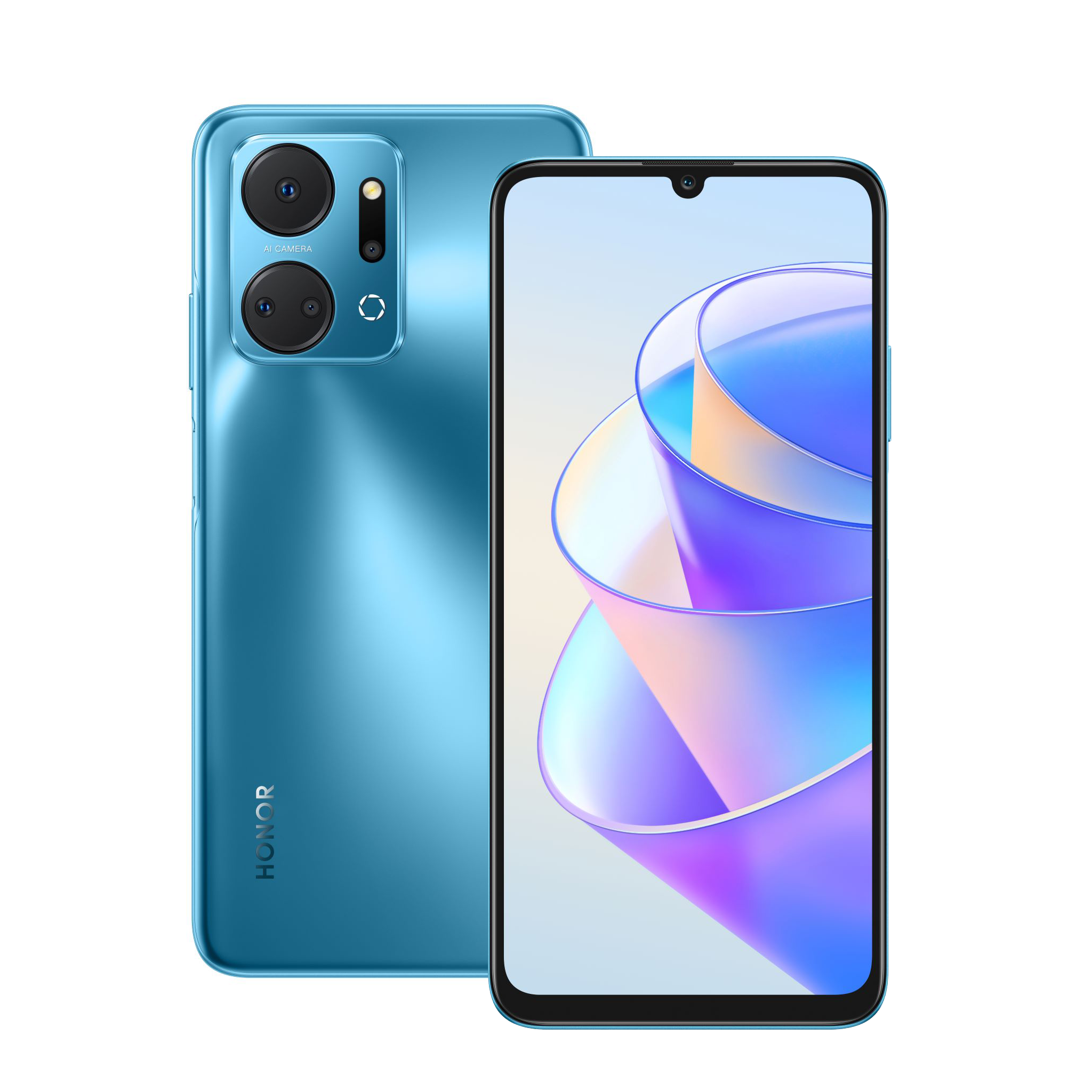 Honor X7a, 4G, 128GB, Ocean Blue - eXtra