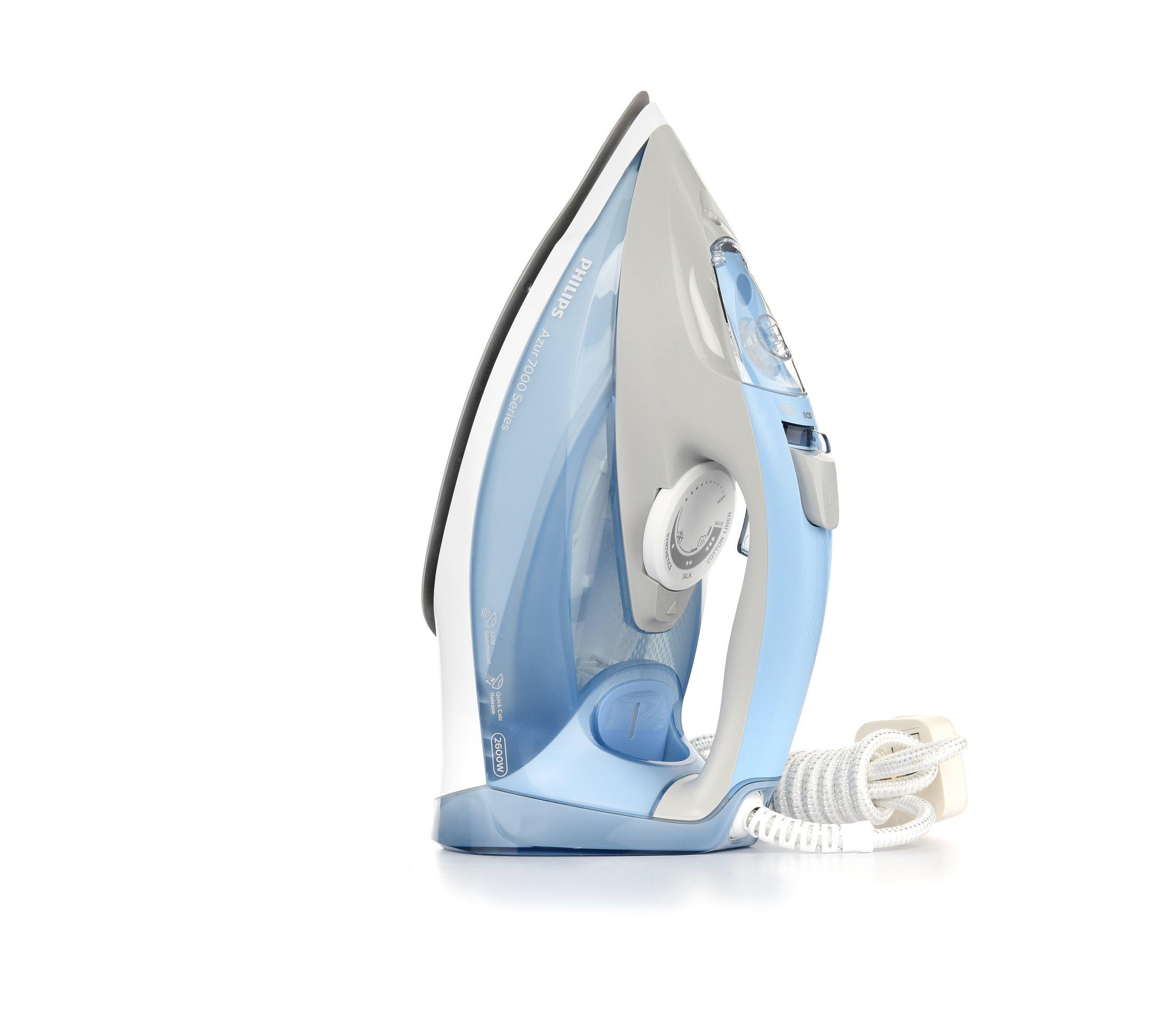 فيليبس، كاوية بخار، 2600 واط، ازرق فاتح/ رمادي - إكسترا