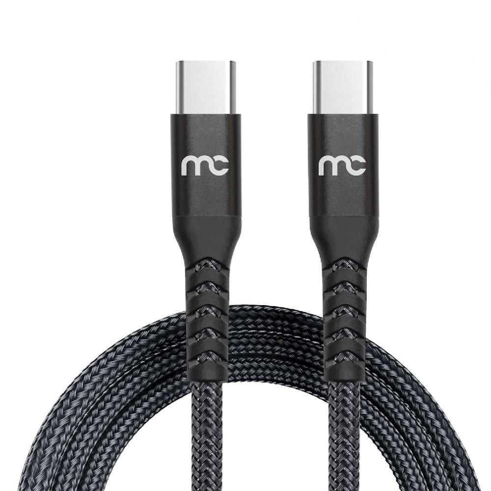 MyCandy Type C To Type C Charge and Sync Cable 1.2M, Black - eXtra