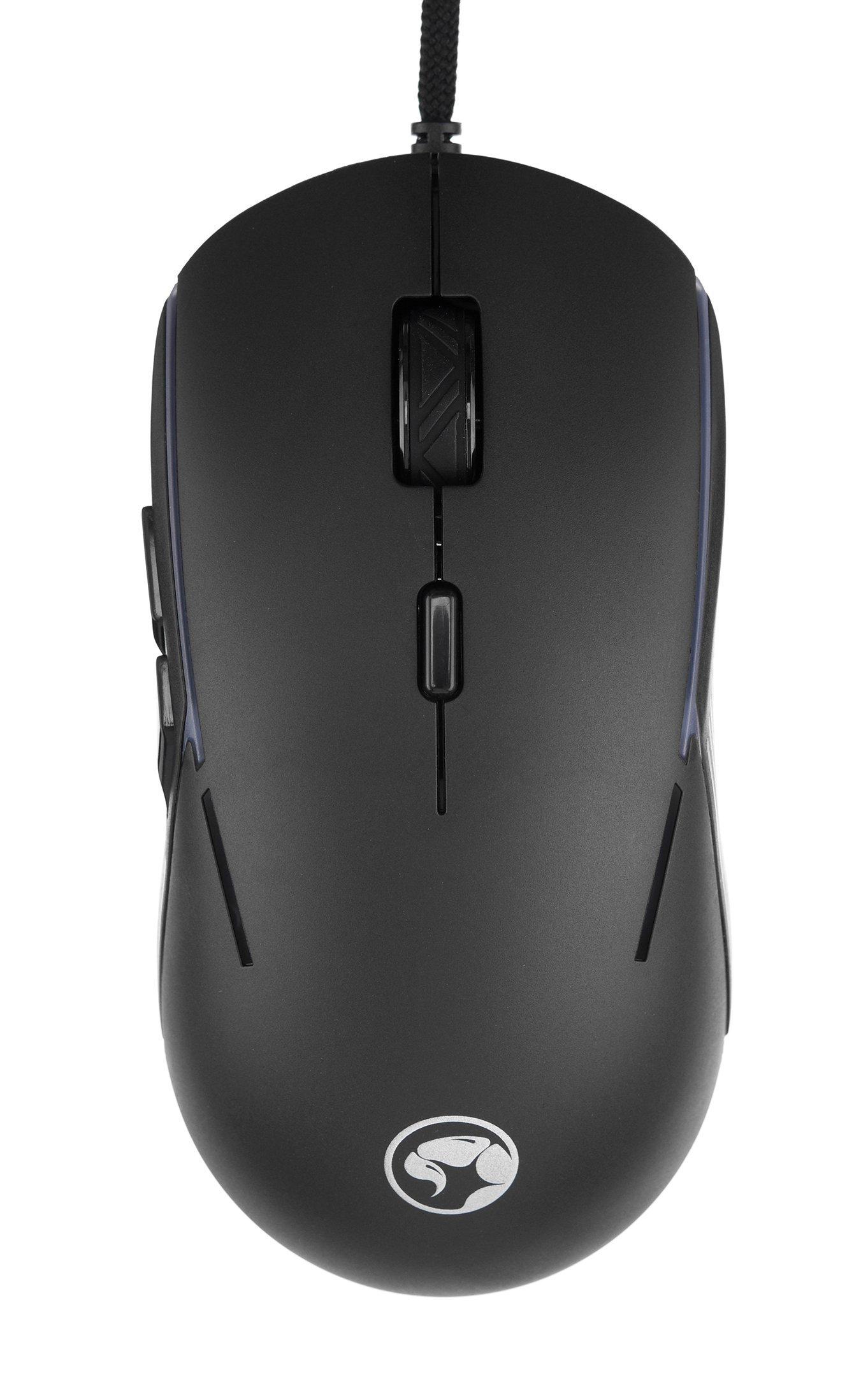 MARVO, Wired Gaming Mouse, Black - eXtra