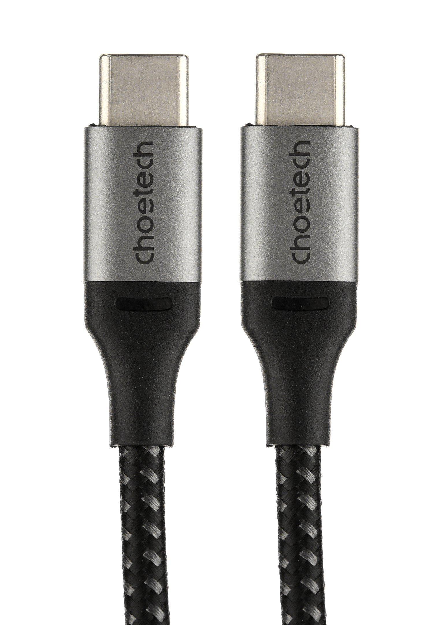 CHOETECH PD 60W USB-C to USB-C 2m nylon Cable - eXtra
