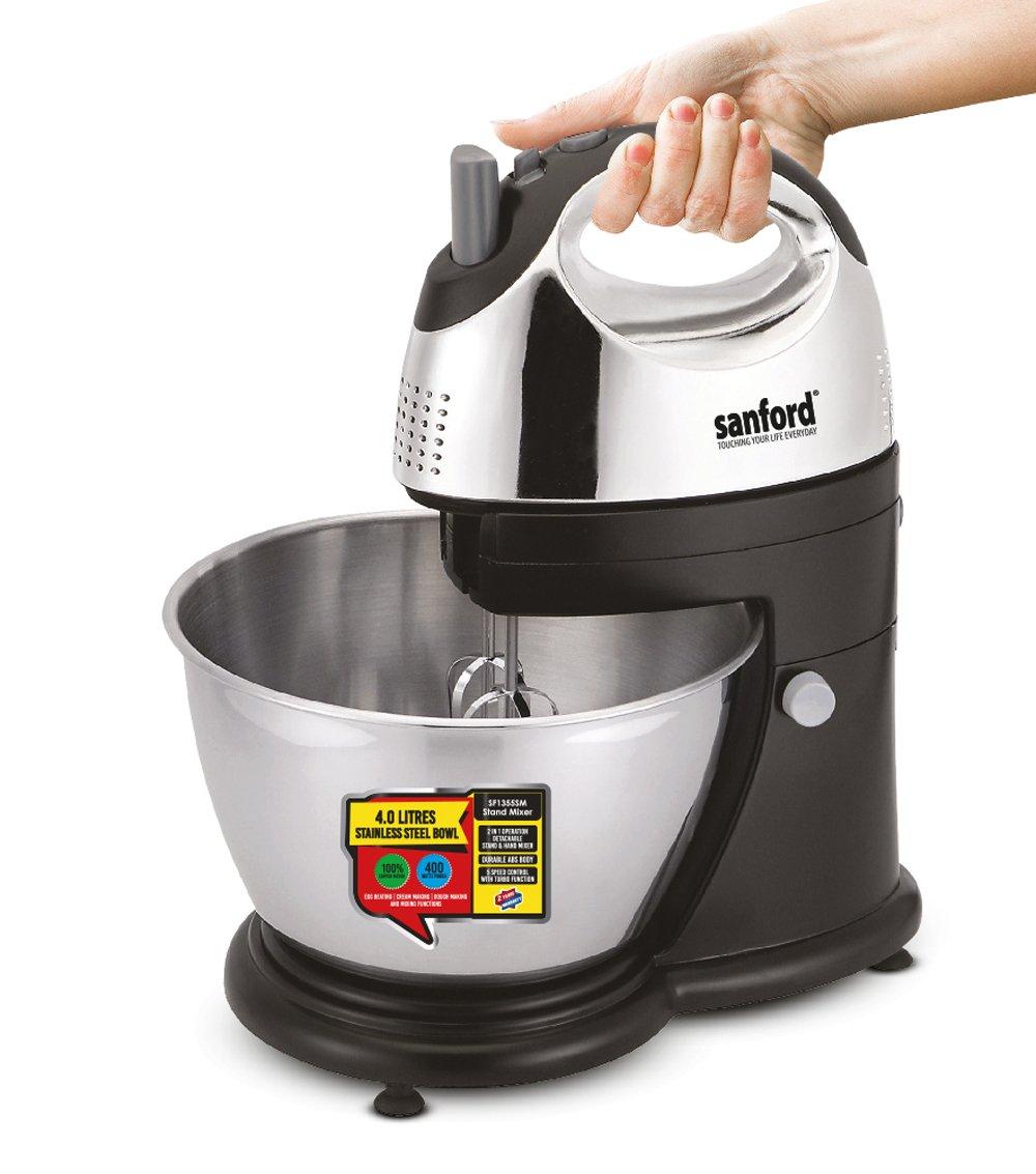 Sanford ,2 in 1 Stand Mixer ,400W , 4.0L ,Bowl With Detachable Hand ...