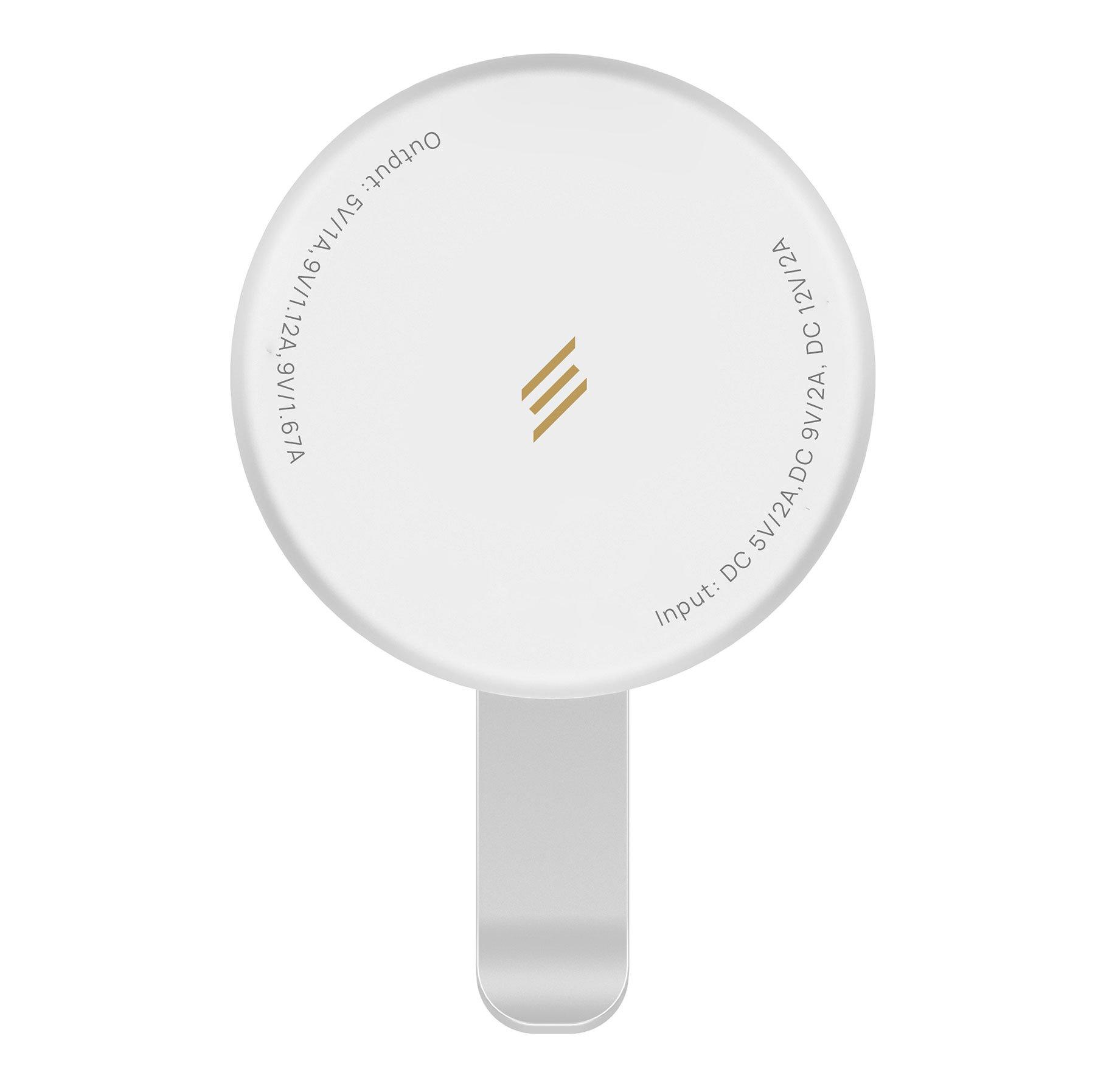 Smartix ,PREMIUM Wireless Magnetic Charger Pod With Stand, 15W ,Silver ...