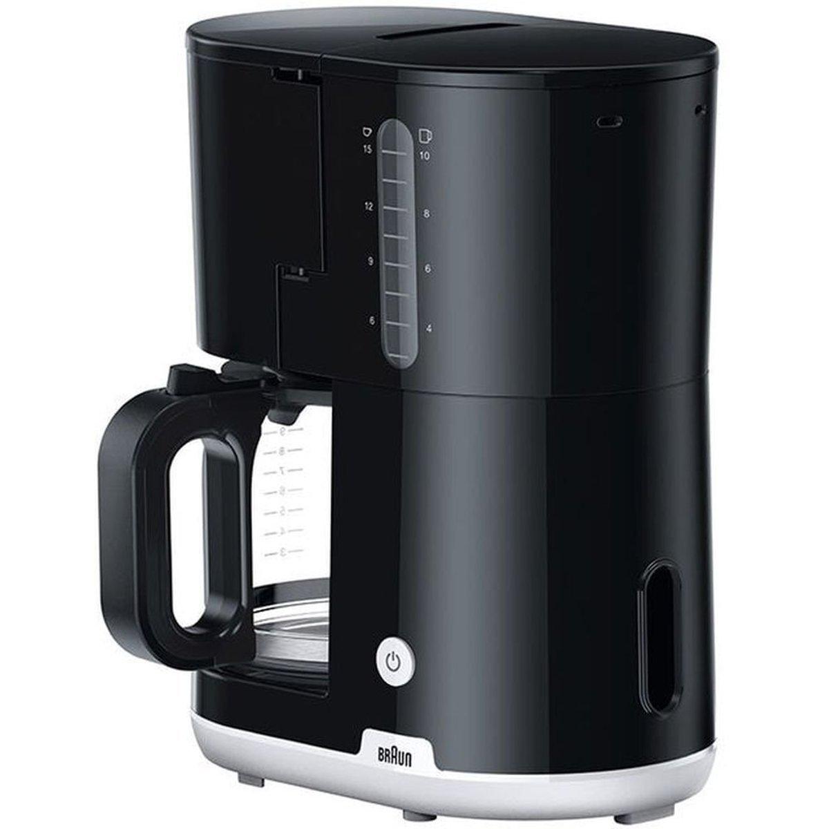 Braun ,Coffee Maker,2.5L ,1000W ,Black - eXtra Bahrain
