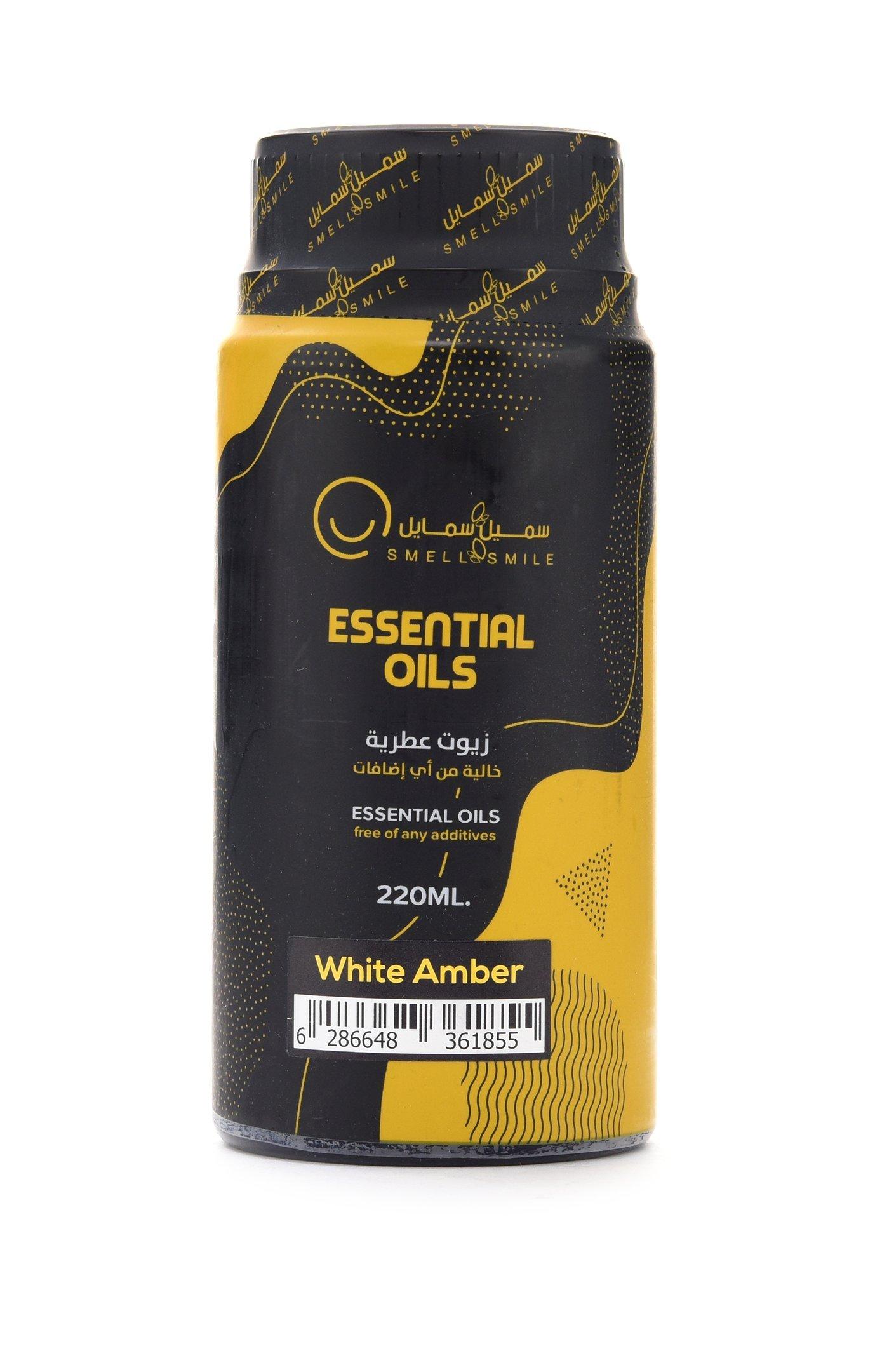 Smell And Smile, Fragrance Oil White Amber Bottle 220ml - eXtra