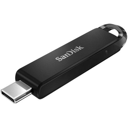 SanDisk Ultra 256GB Flash Drive, Type-C, Black - eXtra Oman