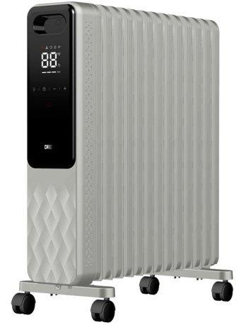 كلاس برو، دفايه زيت، 11 ريشه، 2200 واط، لمس، رمادي - إكسترا