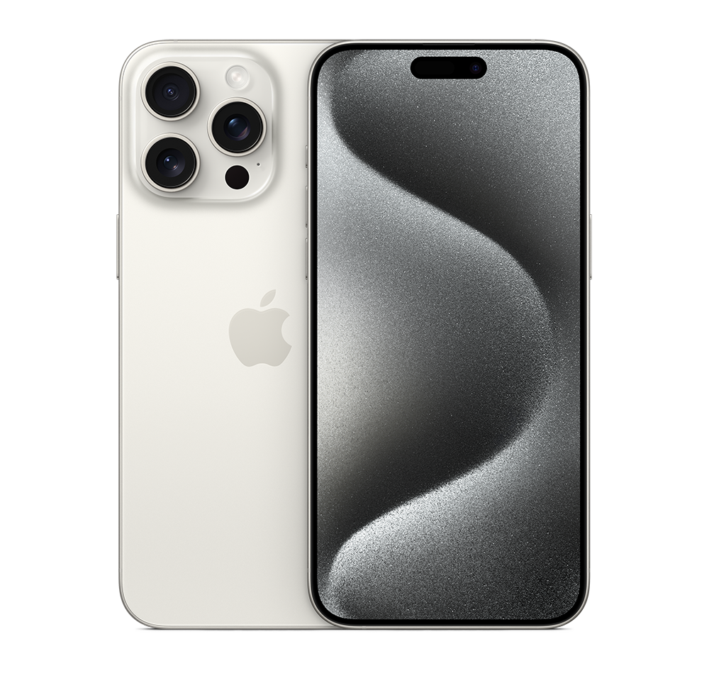Apple iPhone 15 Pro Max, 5G, 6.7 inch, 256GB, White Titanium - eXtra
